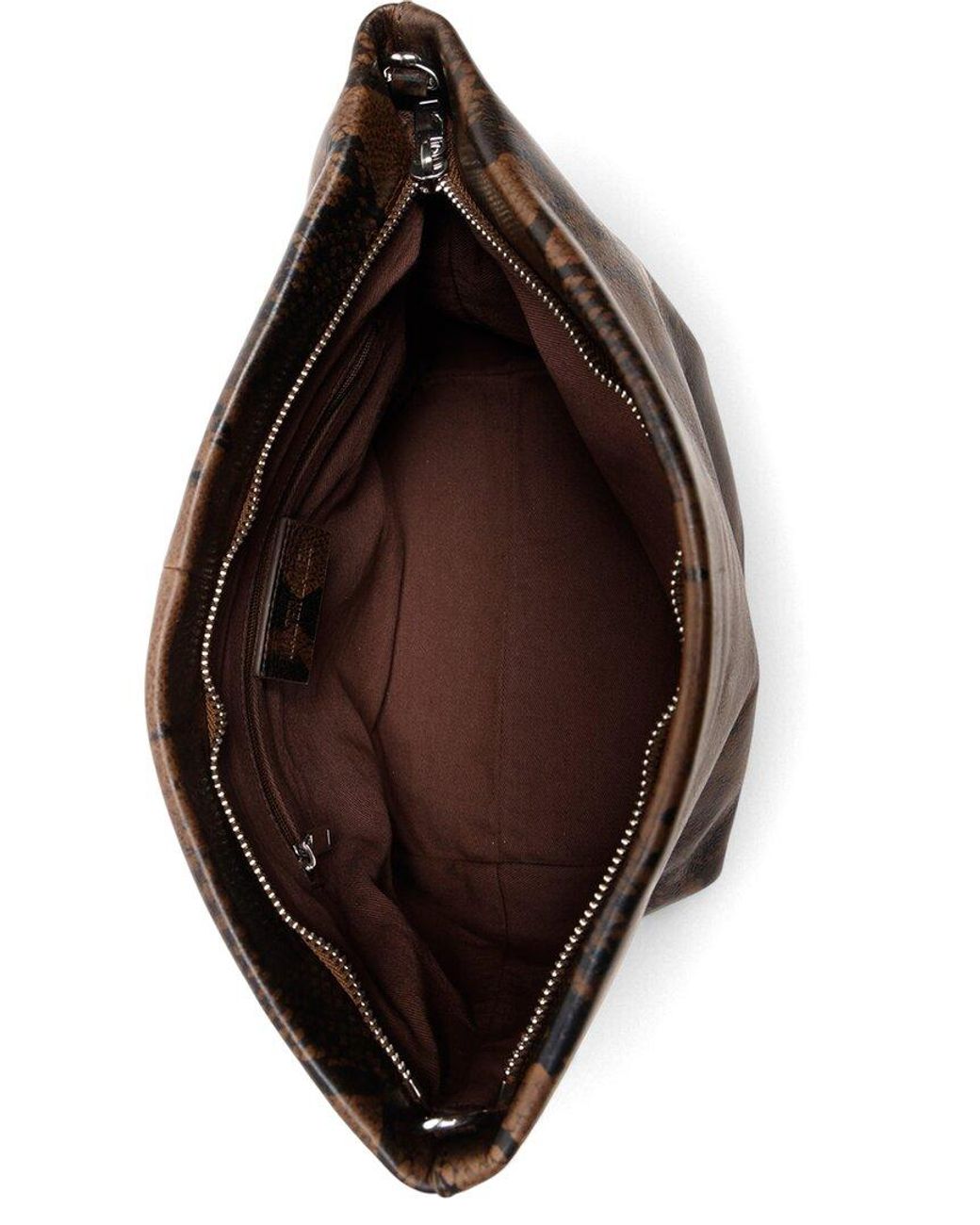 Walter Baker Callie Suede Pouch in Natural | Lyst