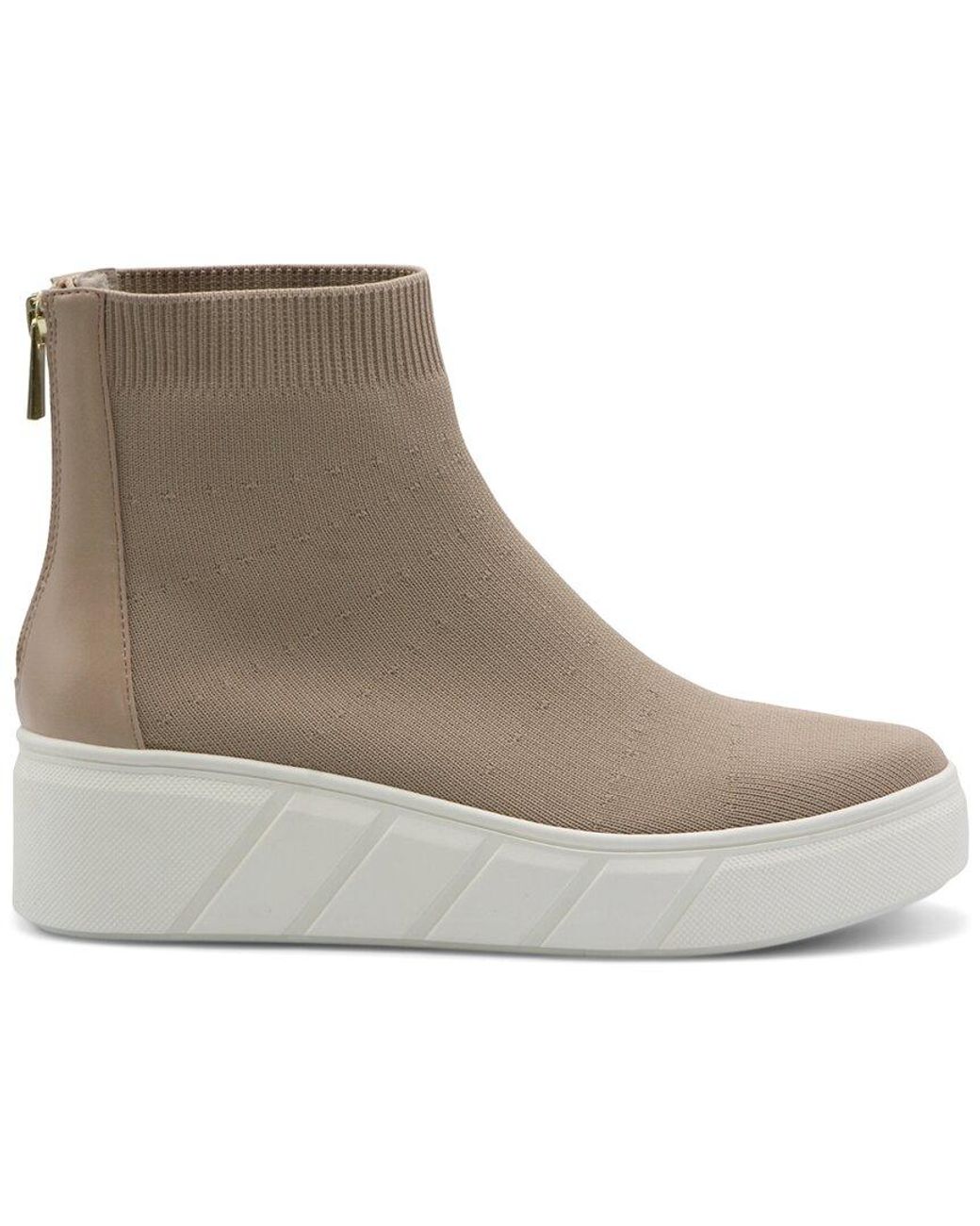 Charles David Sport Rio High Top Sneaker in Brown | Lyst