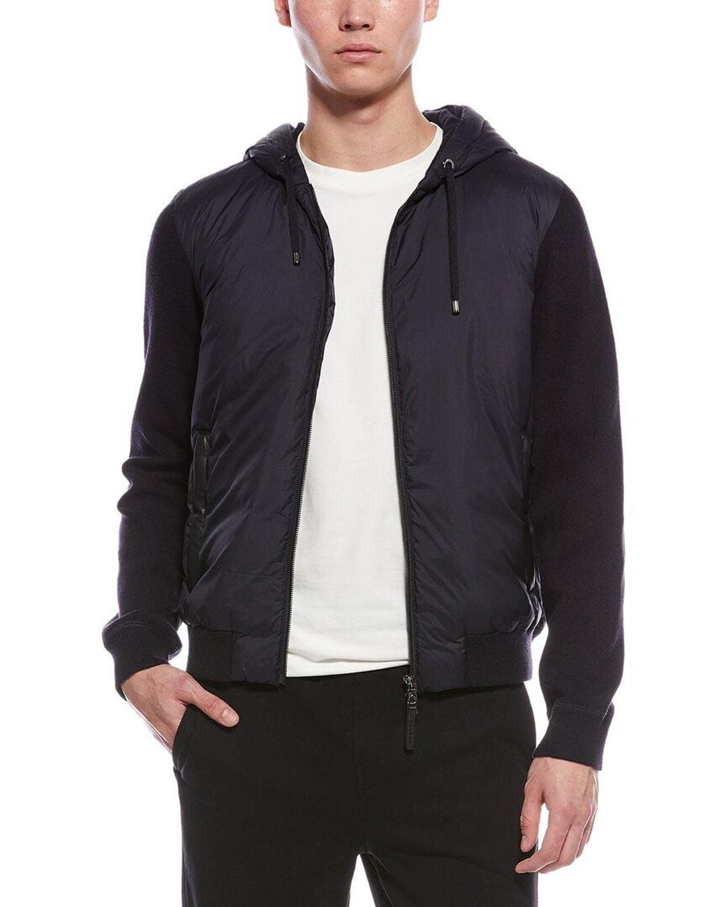 Bogner Lirem Wool-Blend Down Jacket in Blue for Men | Lyst UK