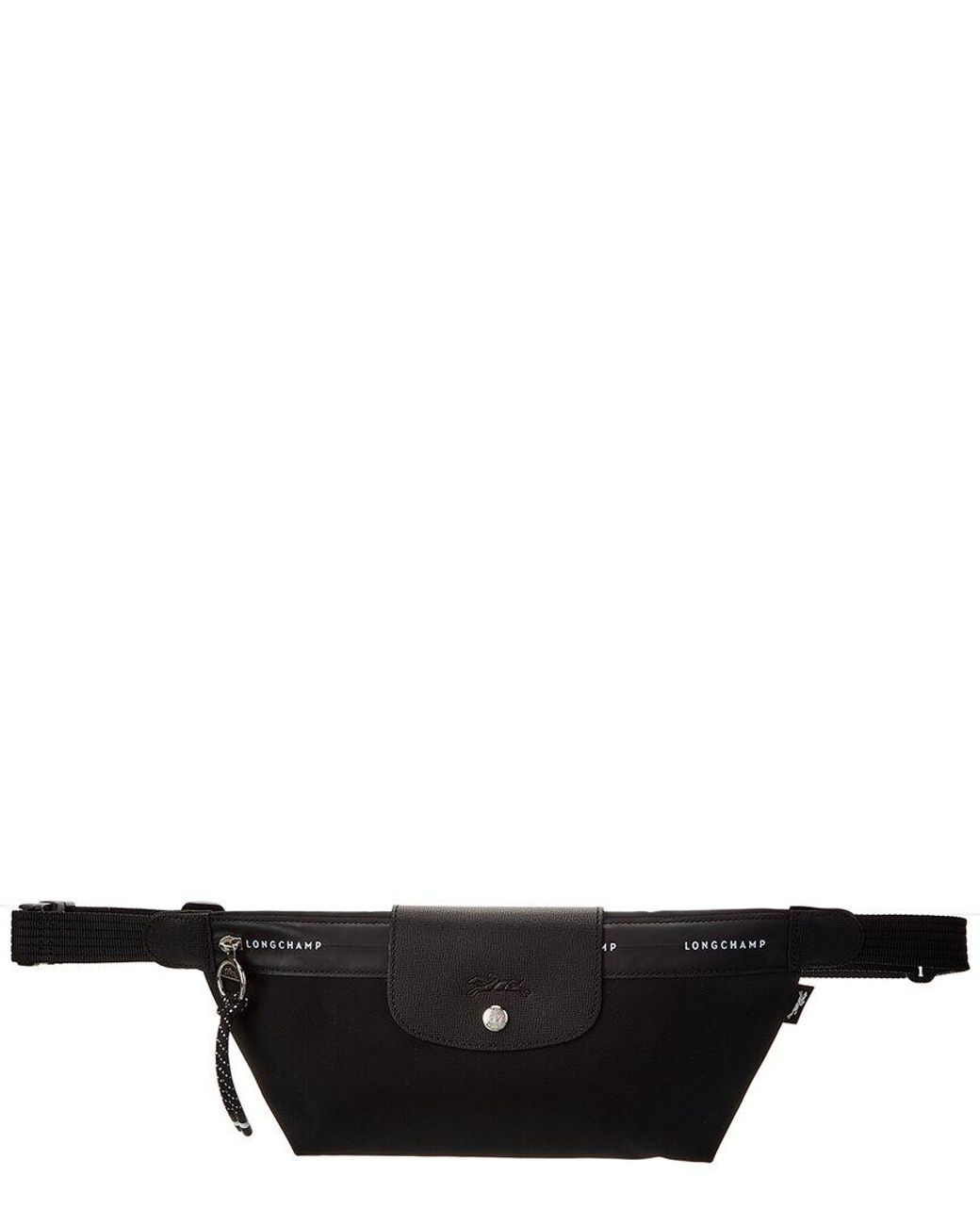 Longchamp Le Pliage Energy Medium Canvas Belt Bag in Black | Lyst UK