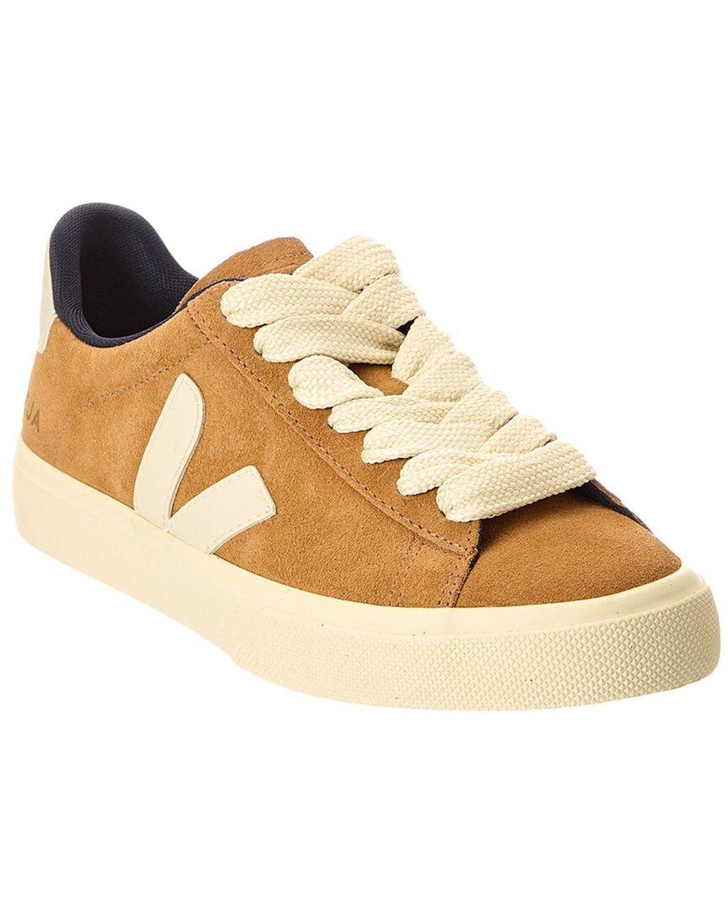 Veja Campo Bold Suede Sneaker in Metallic | Lyst
