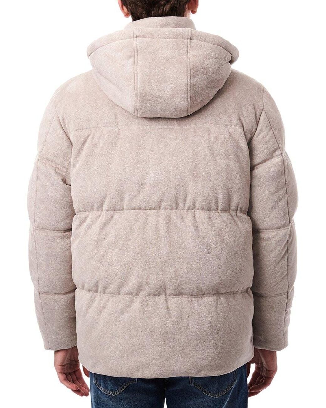 Bernardo Utility Puffer Jacket in Gray for Men | Lyst