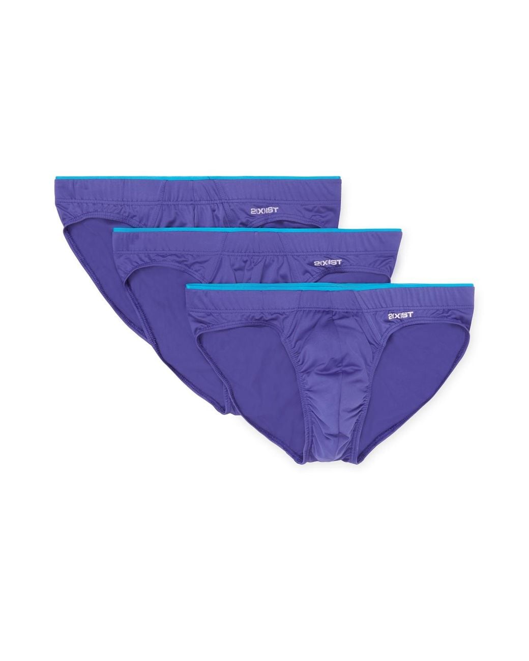 2xist Sliq Micro Brief (3 Pack) in Blue for Men | Lyst
