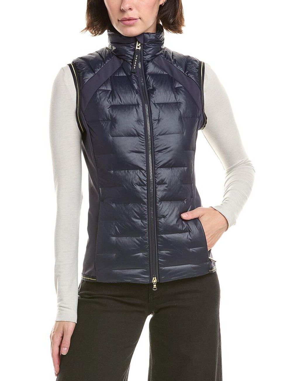 Bogner Efi Down Vest in Blue | Lyst UK