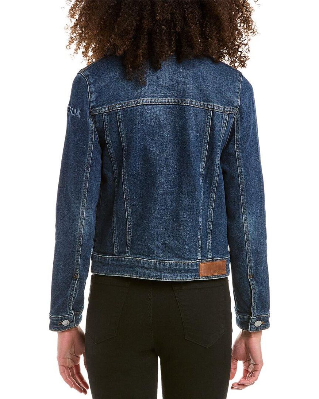 Denim Punk Jacket Back