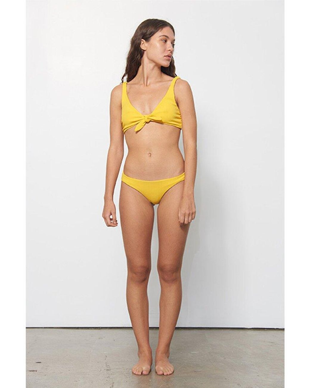 Mara Hoffman Kay Bikini Bottom in White | Lyst