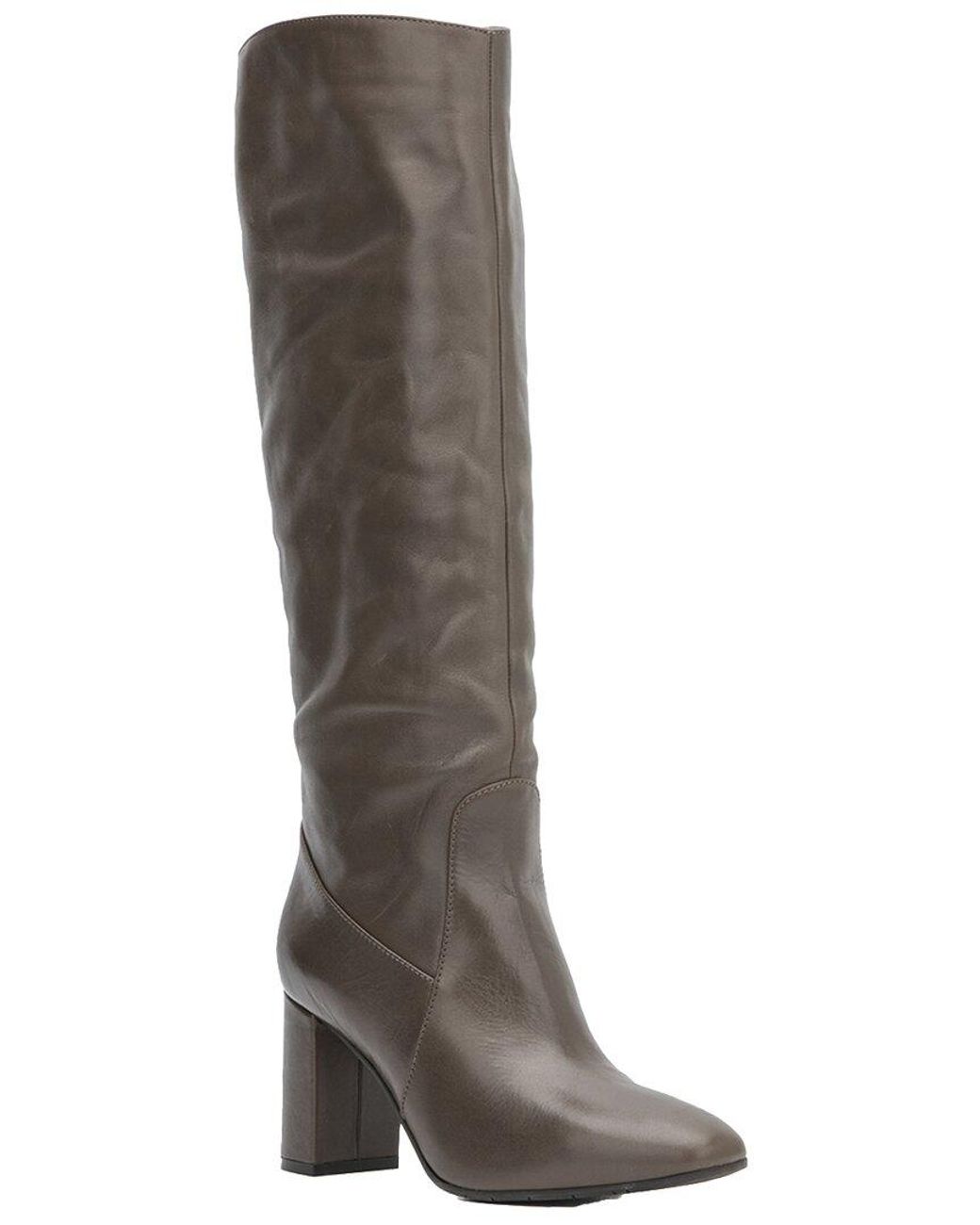 Aquatalia Leora Weatherproof Leather Boot in Brown | Lyst