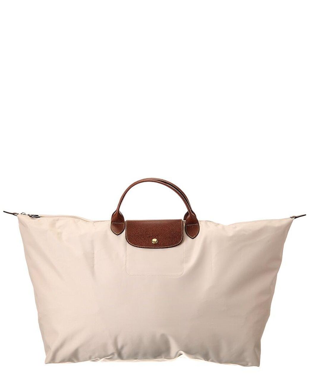 Longchamp Le Pliage Original Xl Canvas Travel Bag in Brown | Lyst UK