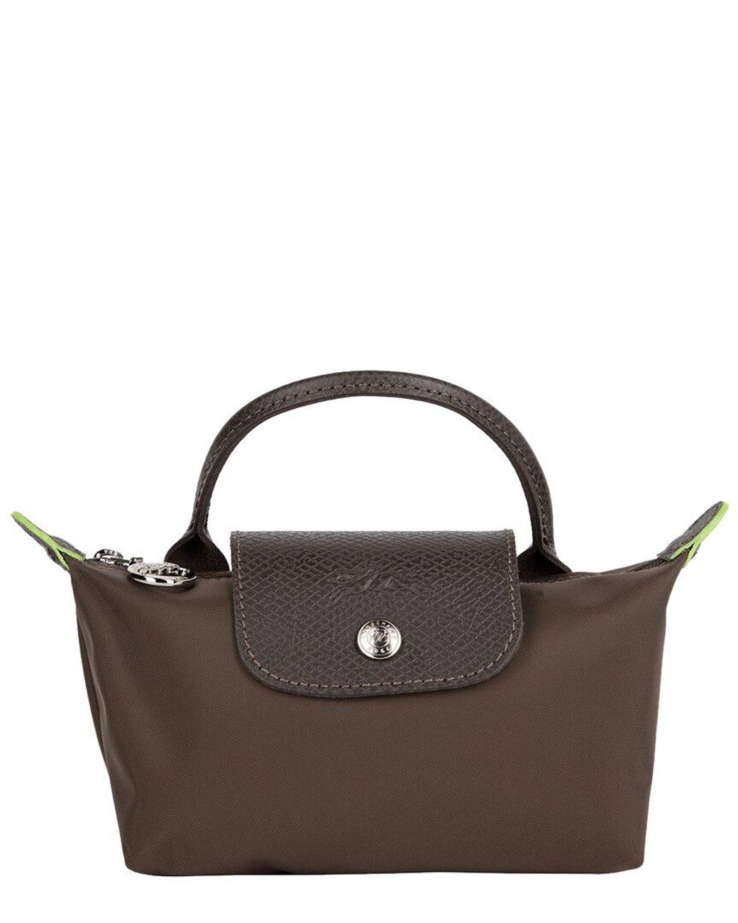 Longchamp Le Pliage Mini Bag in Brown | Lyst
