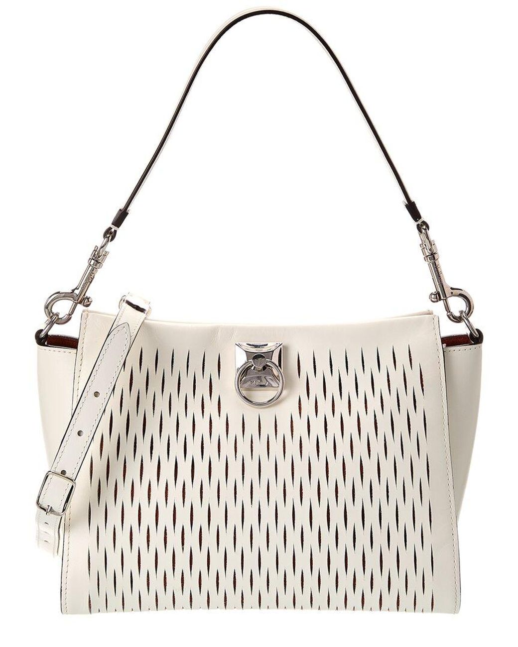 Mulberry Iris Small Leather Shoulder Bag in Metallic | Lyst