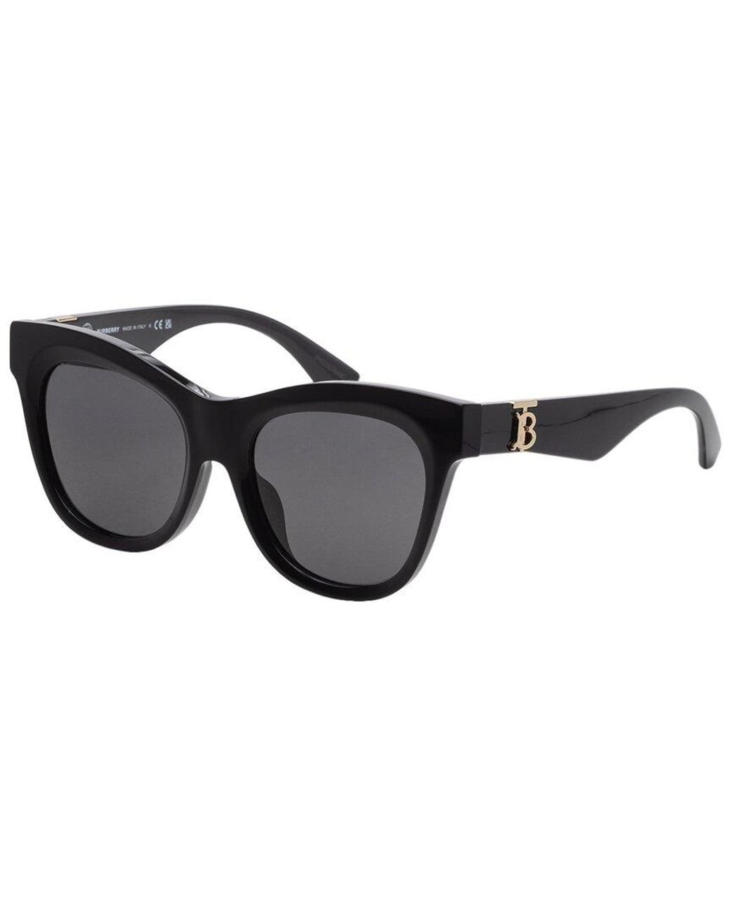 Burberry Be4418F 54Mm Sunglasses in Black | Lyst