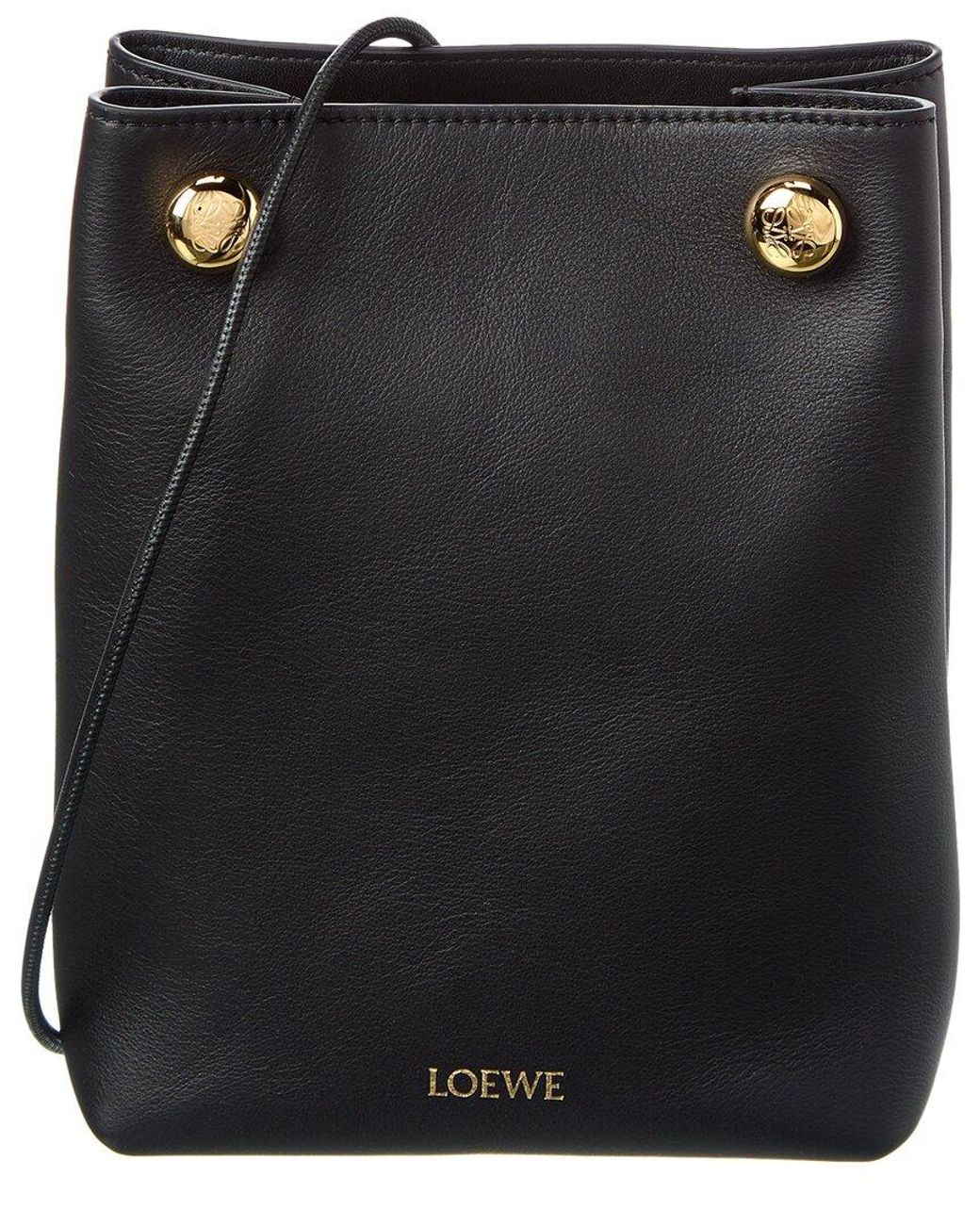 Loewe Pebble Leather Pouch in Black | Lyst UK