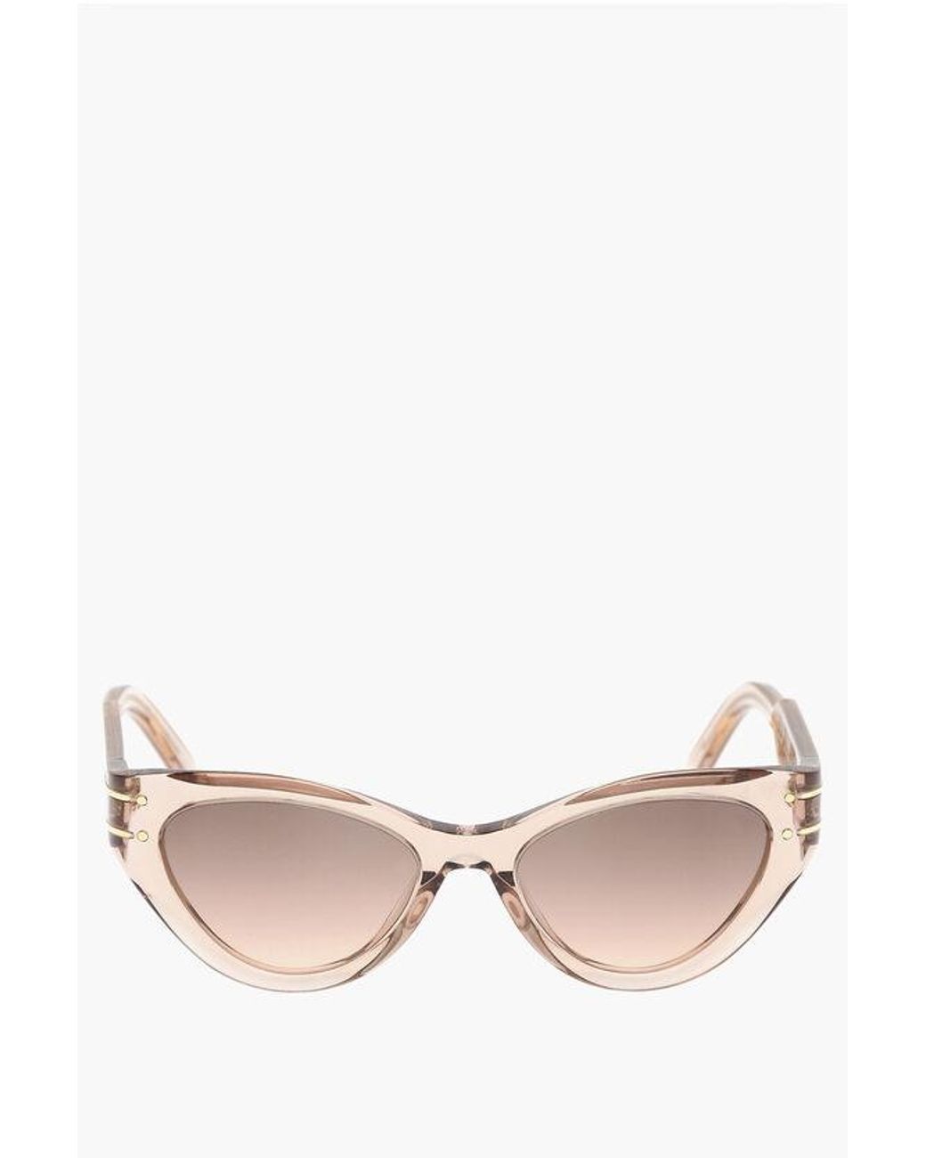 Dior Solid Color Signature B71 Sunglasses With Butterfly Fra Size Unic ...