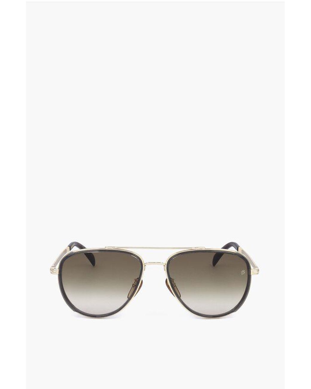 David Beckham Aviator Sunglasses With Gradient Lenses for Men | Lyst UK