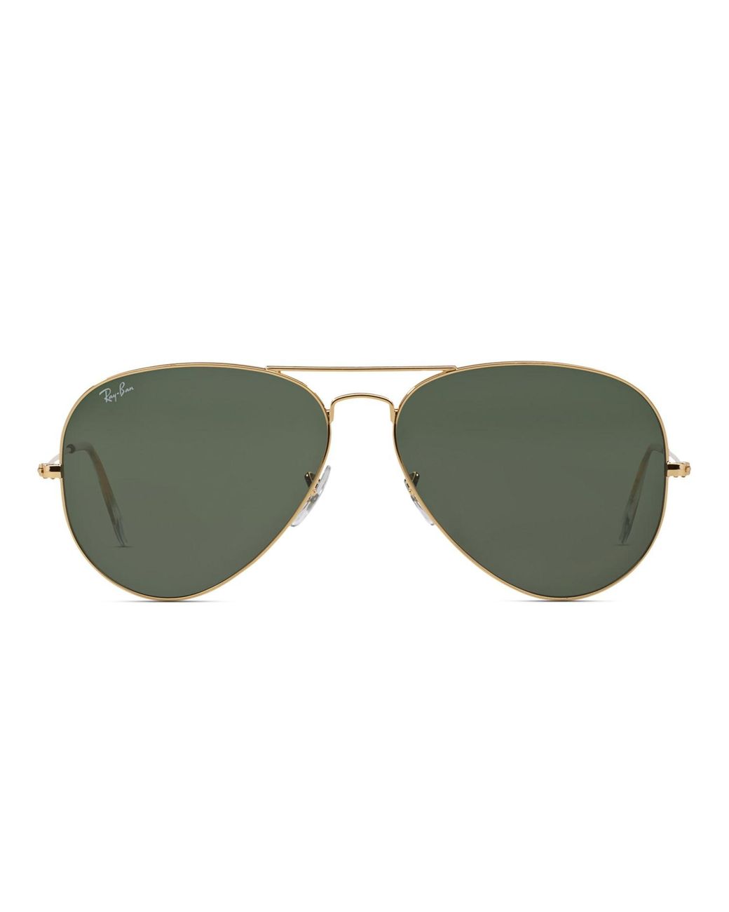 Ray-Ban Rb3025 Aviator Large Metal in Green for Men | Lyst