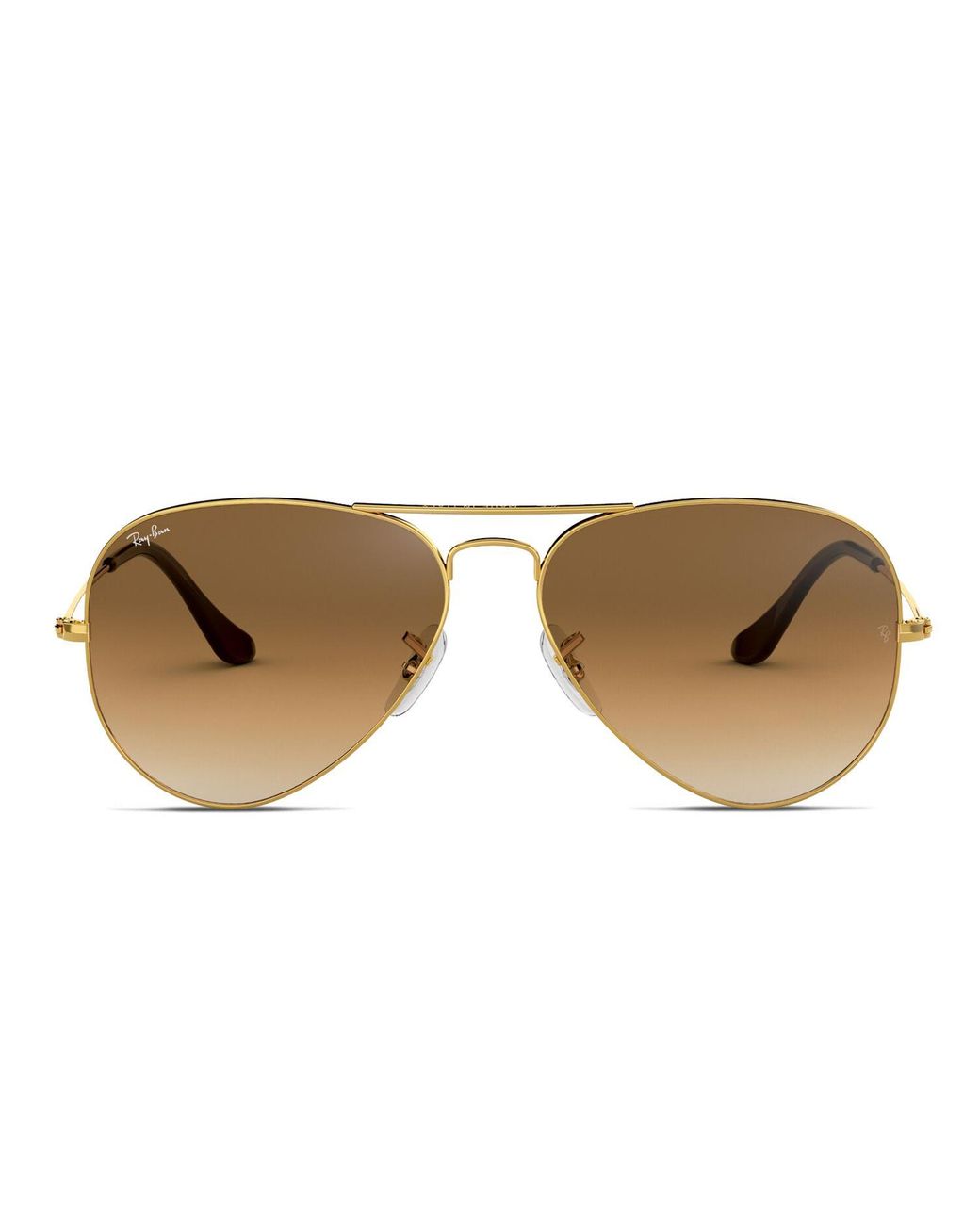 Ray-Ban Rb3025 Aviator Large Metal in Black for Men | Lyst
