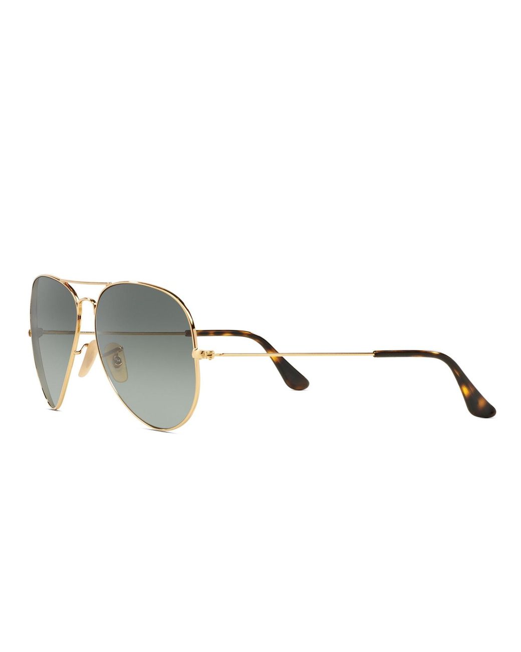 Ray-Ban Rb3025 Aviator Large Metal in Black | Lyst
