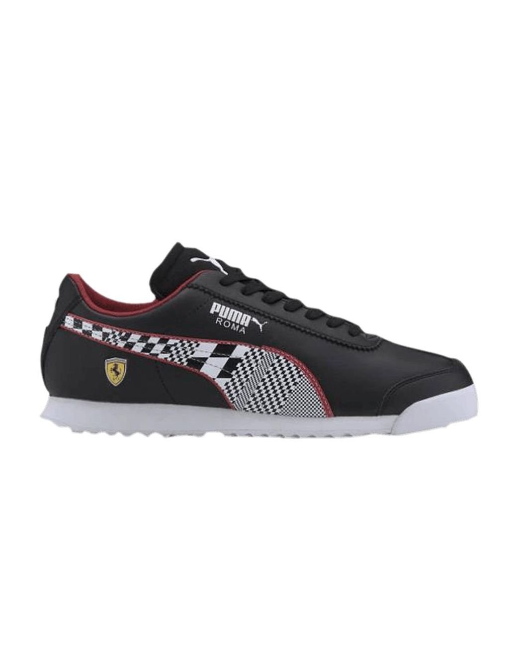 PUMA Scuderia Ferrari X Roma in Black for Men - Lyst