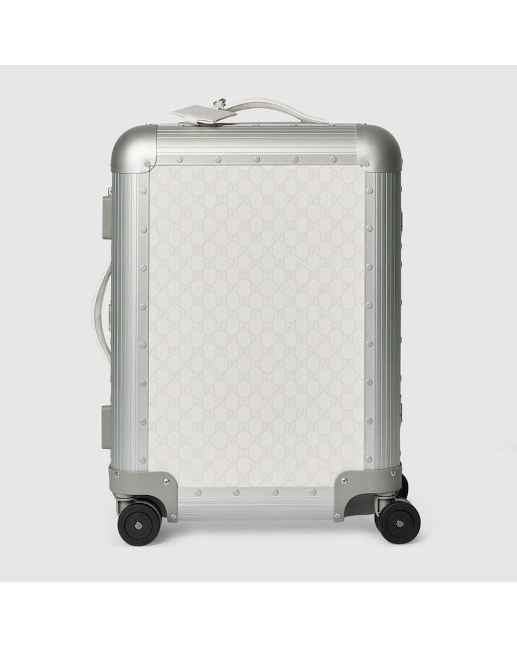 Gucci Porter Cabin Plus Trolley, Metal in Gray for Men | Lyst
