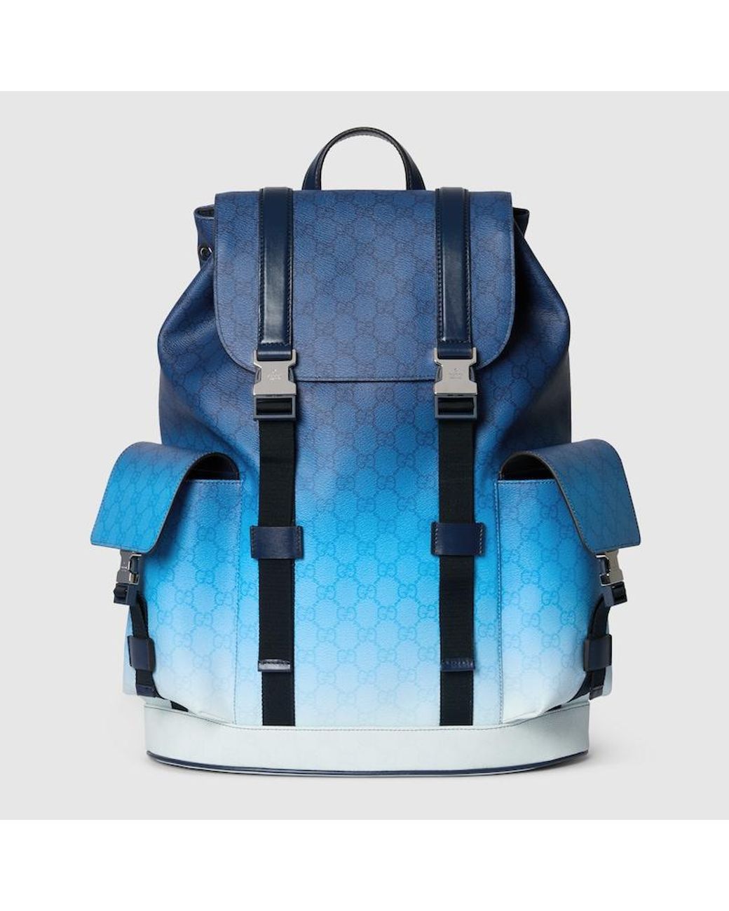 Gucci Chroma Large Backpack, Fabric in Blue for Men | Lyst