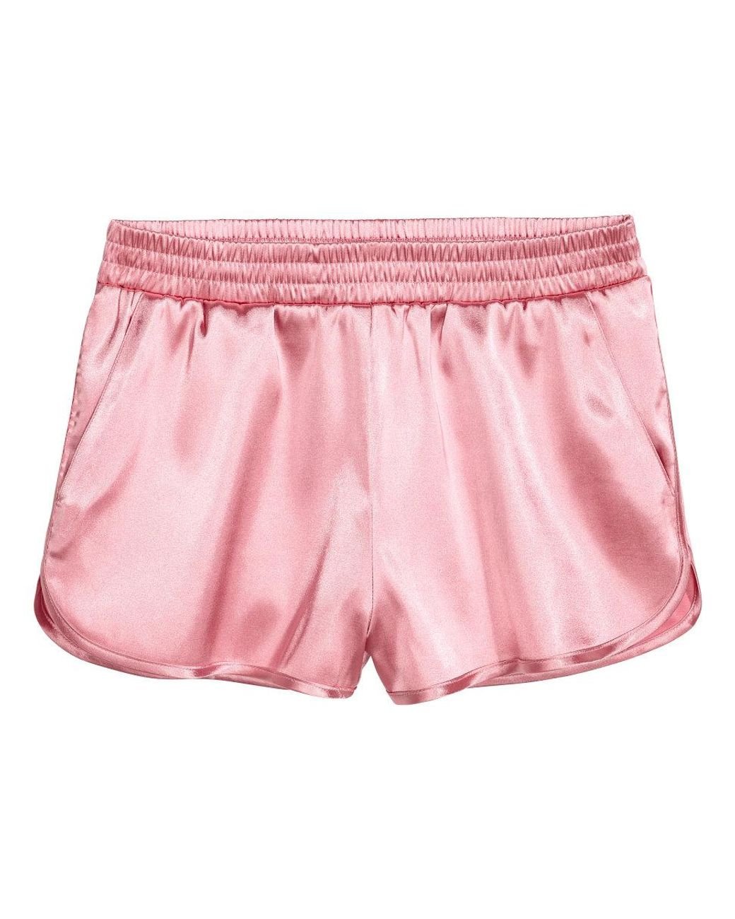 Hot Pink Satin Shorts | atelier-yuwa.ciao.jp