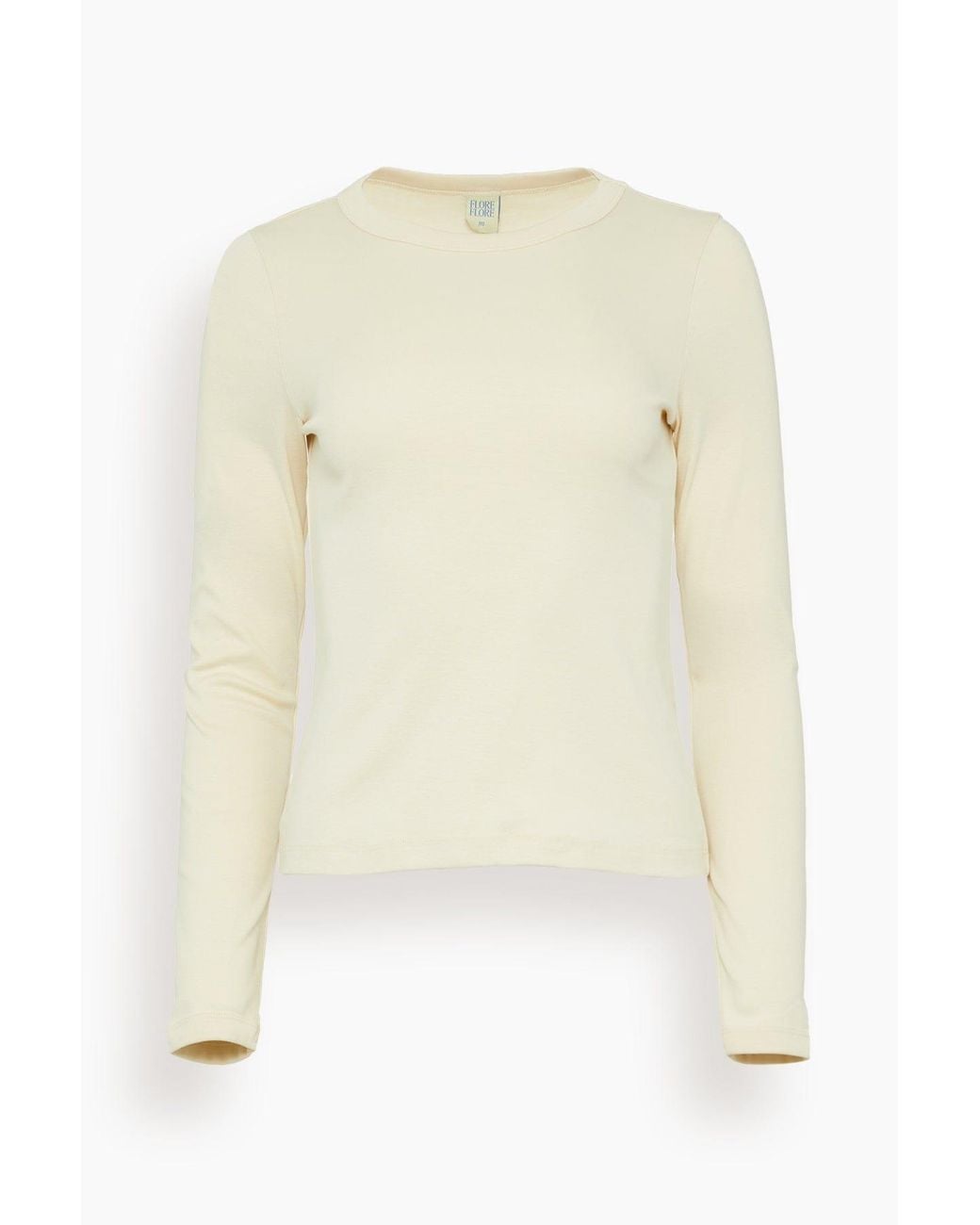 Flore Flore Max Tee in White | Lyst