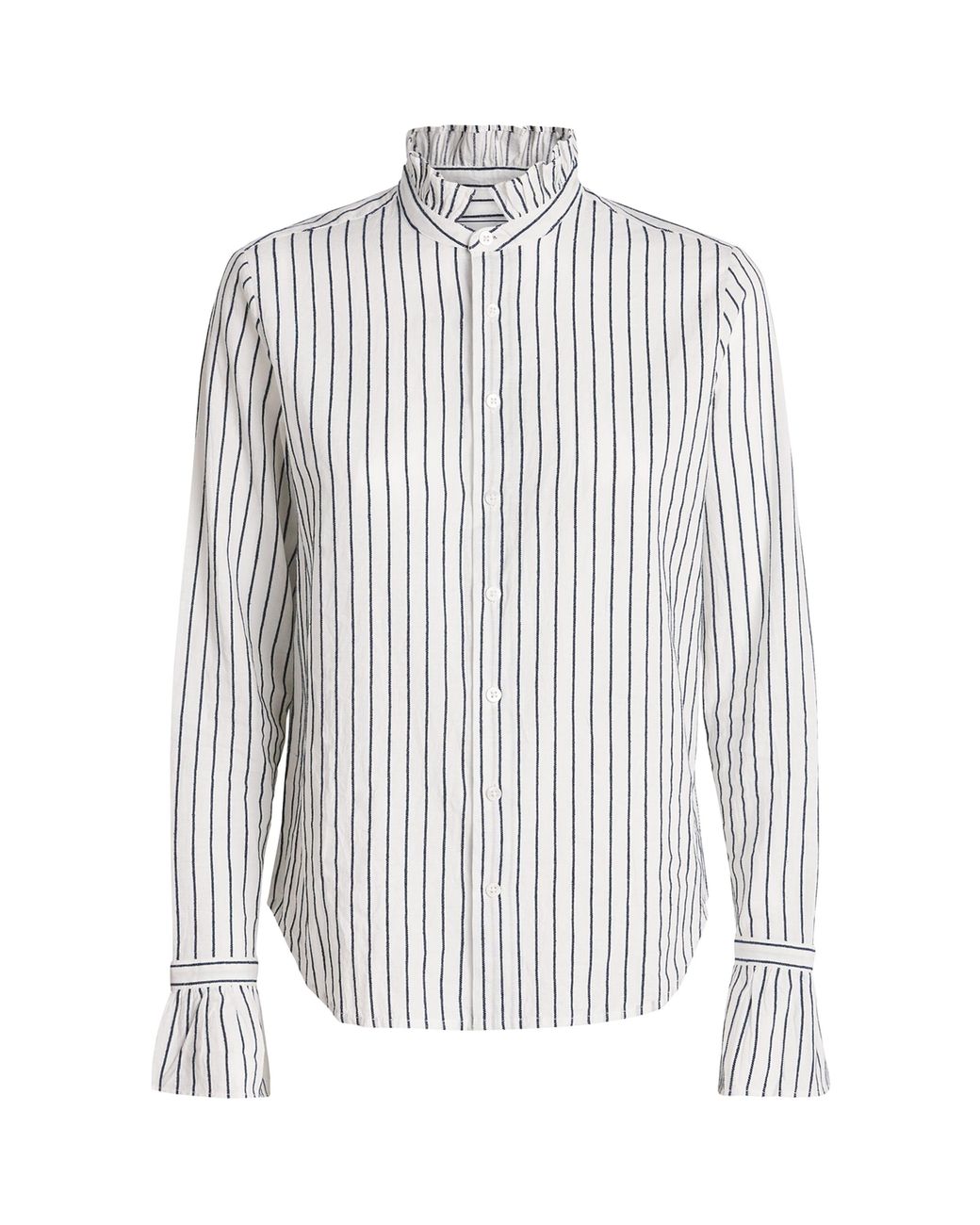 With Nothing Underneath Cotton Voile Kew Blouse in White | Lyst UK
