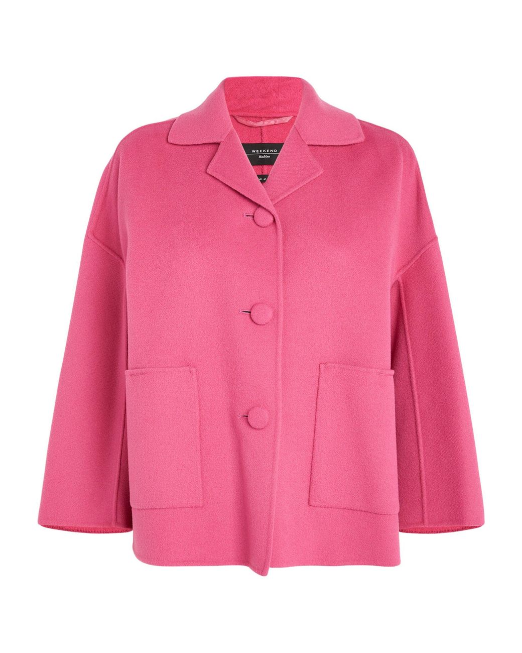 Weekend by Maxmara Virgin Wool Panca Jacket in Pink | Lyst