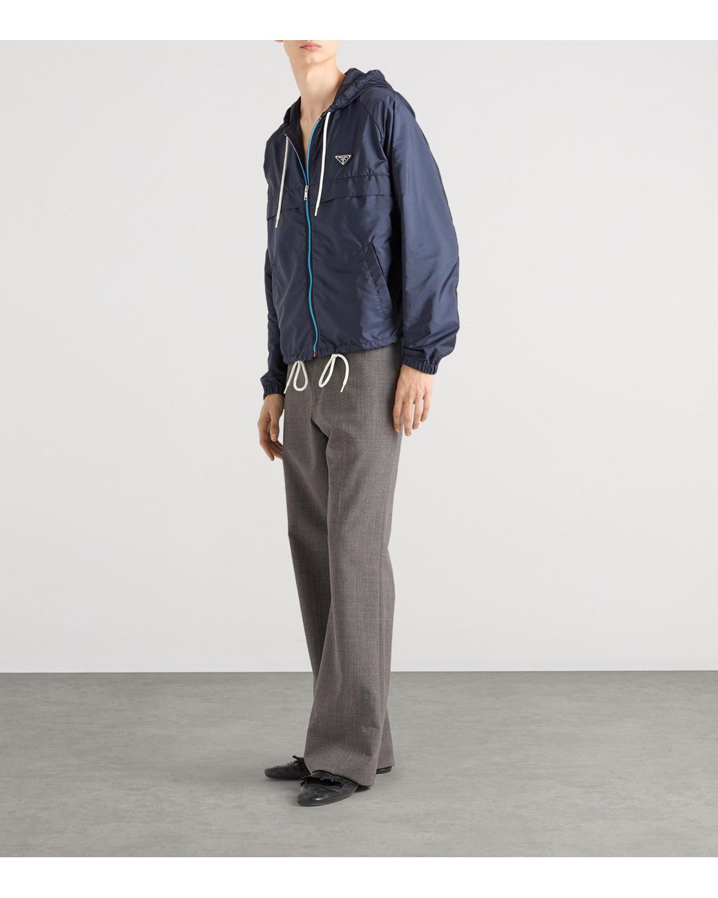Prada Coats in Blue for Men | Lyst UK
