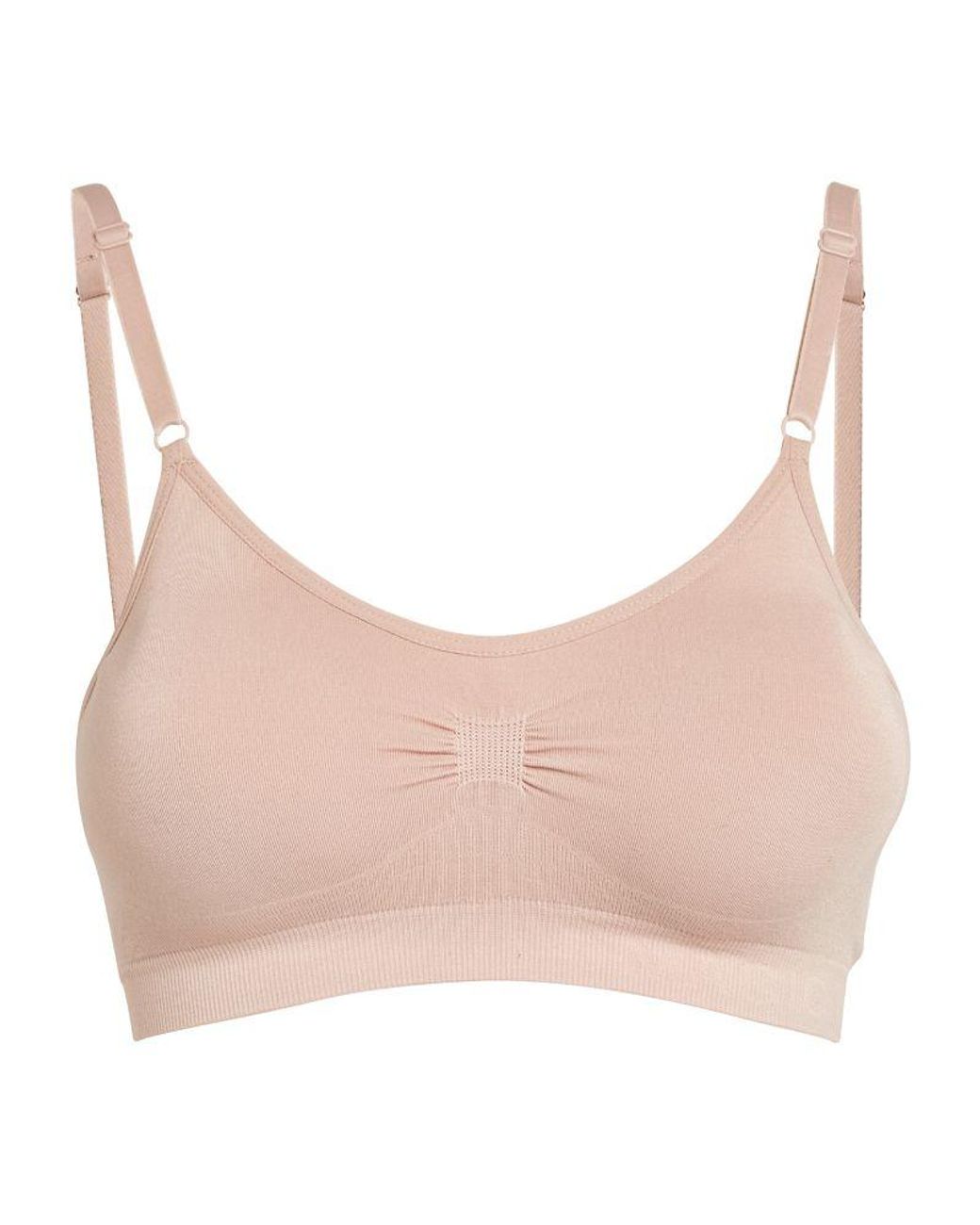 DSIRED Removable-Inserts Mastectomy Bra in Natural | Lyst