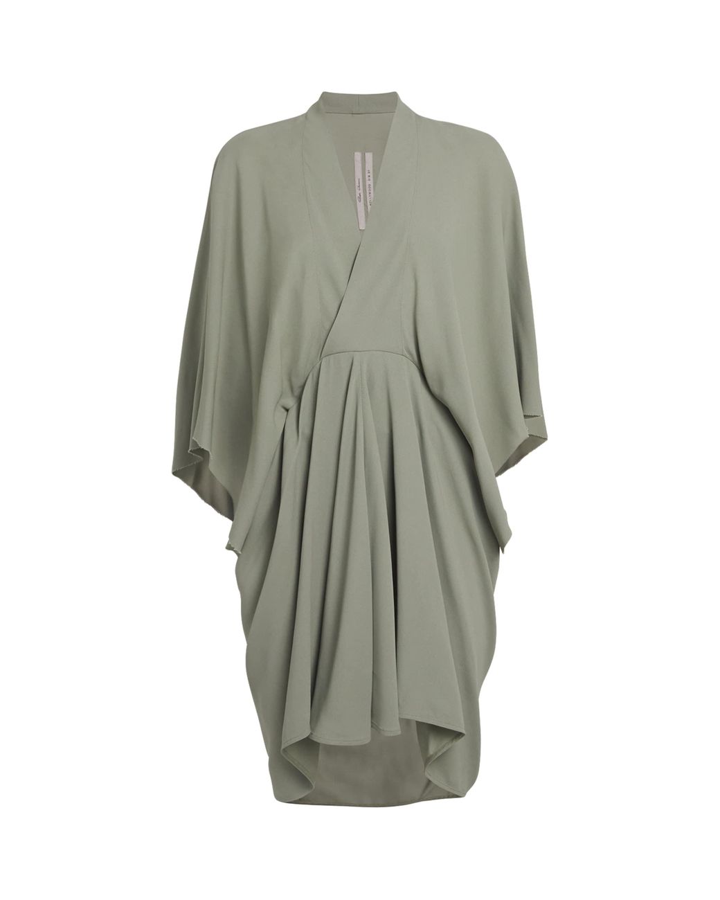 Rick Owens Cady Half Moon Mini Dress in Gray | Lyst