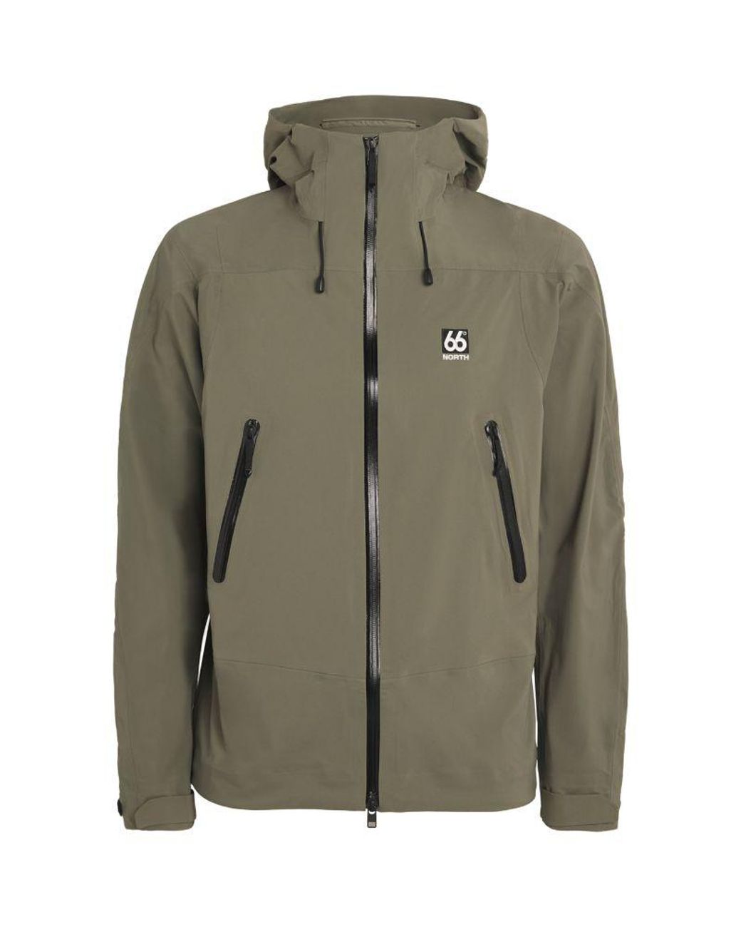 66 North Shell Snaefell Jacket in Green for Men | Lyst
