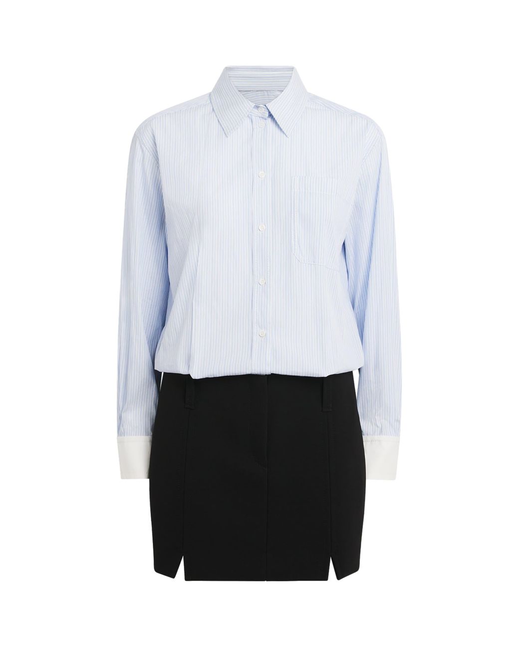 Sandro Two-Piece Mini Dress in White | Lyst UK