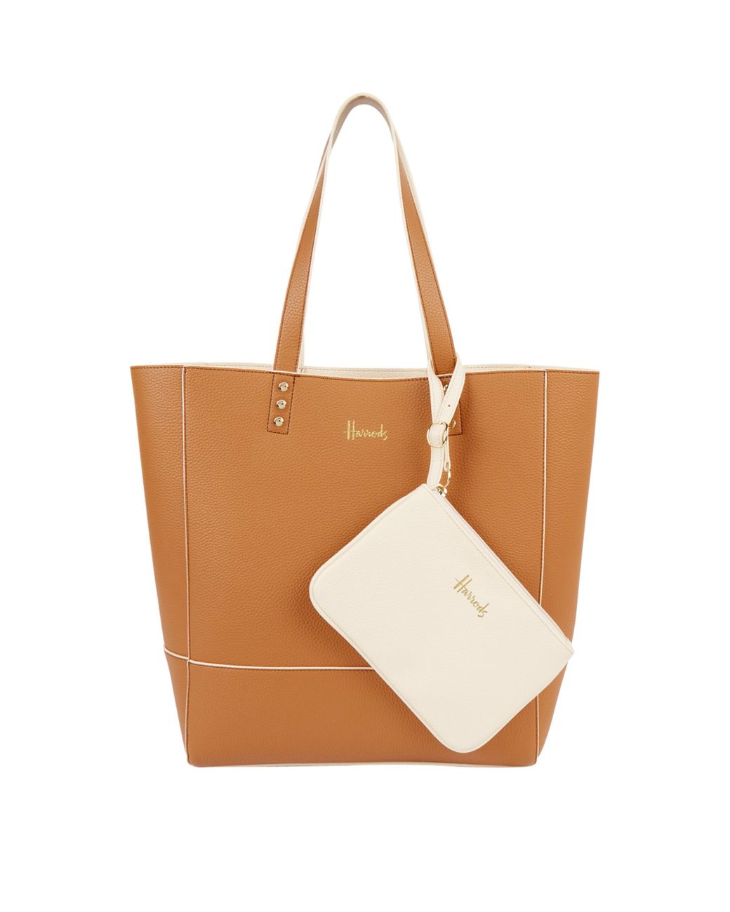 Harrods Fern Tote Bag in Brown | Lyst