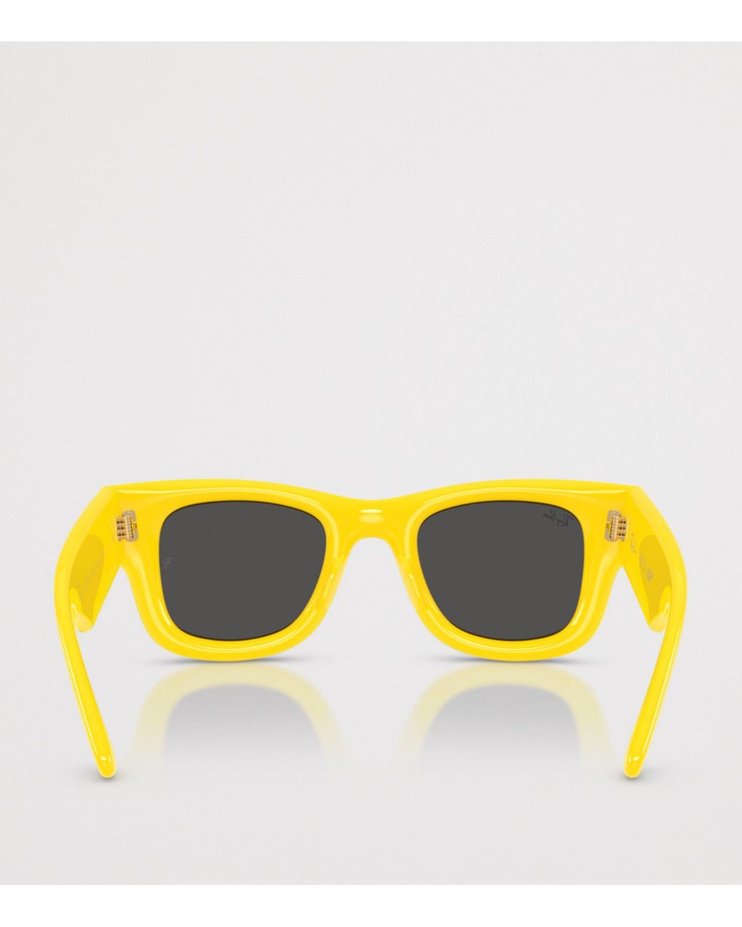 Ray-Ban Nylon Puffer Square Wayfairer Sunglasses in Yellow | Lyst