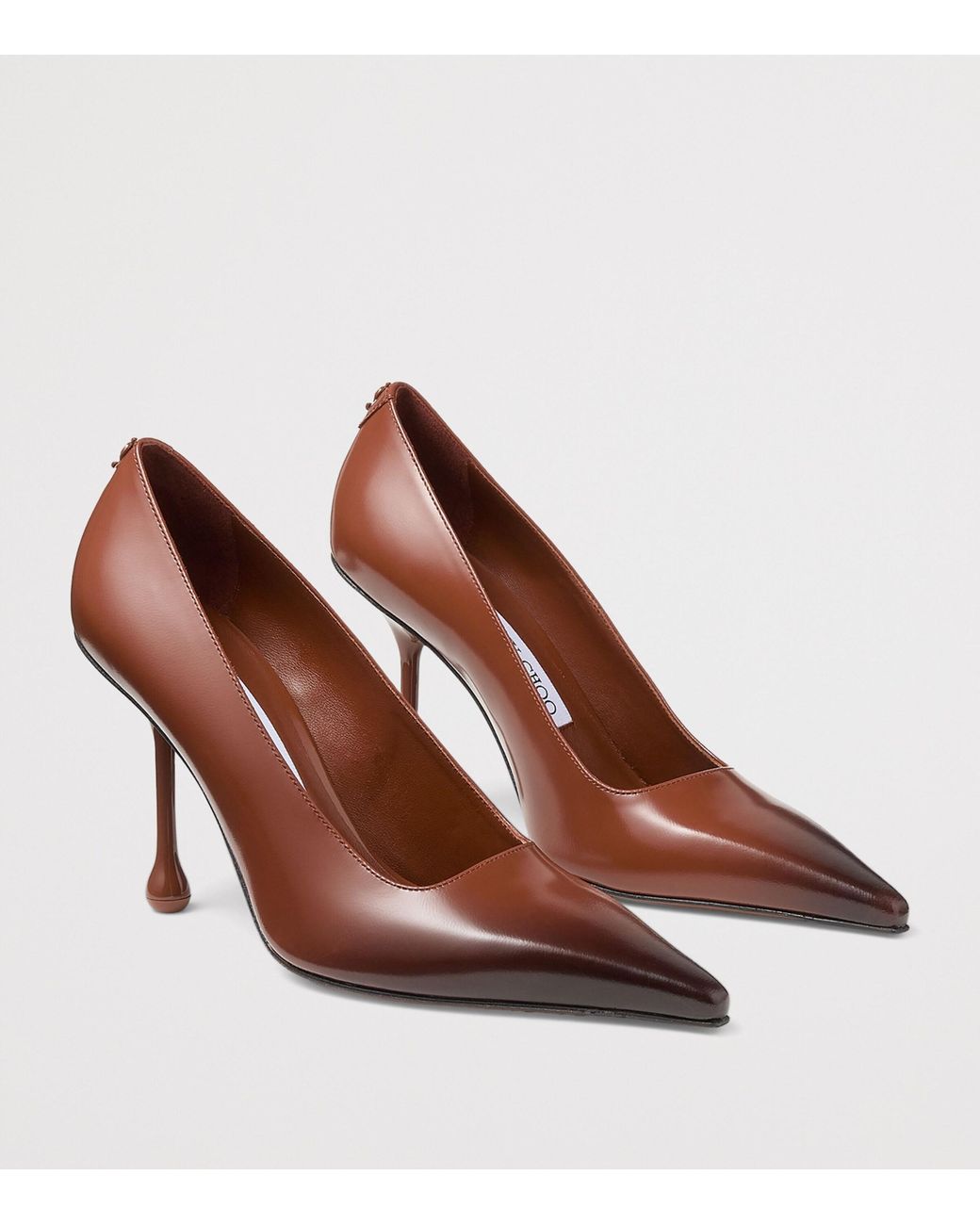Jimmy Choo Ixia 95 Leather Ombré Pumps in Brown | Lyst
