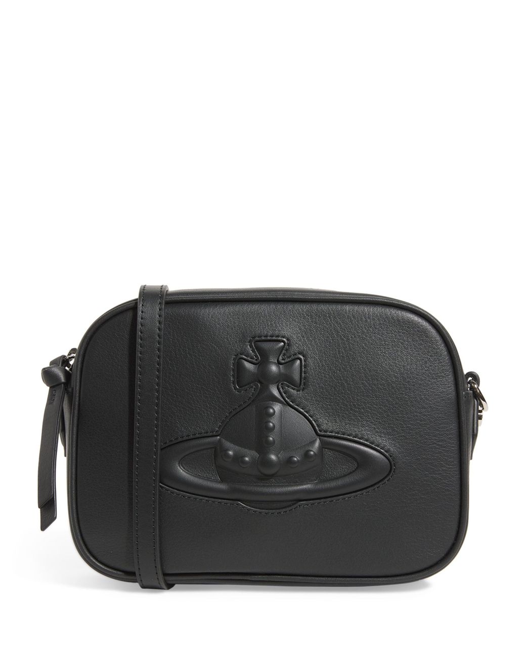 Vivienne Westwood Leather Anna Cross-Body Bag in Black for Men | Lyst