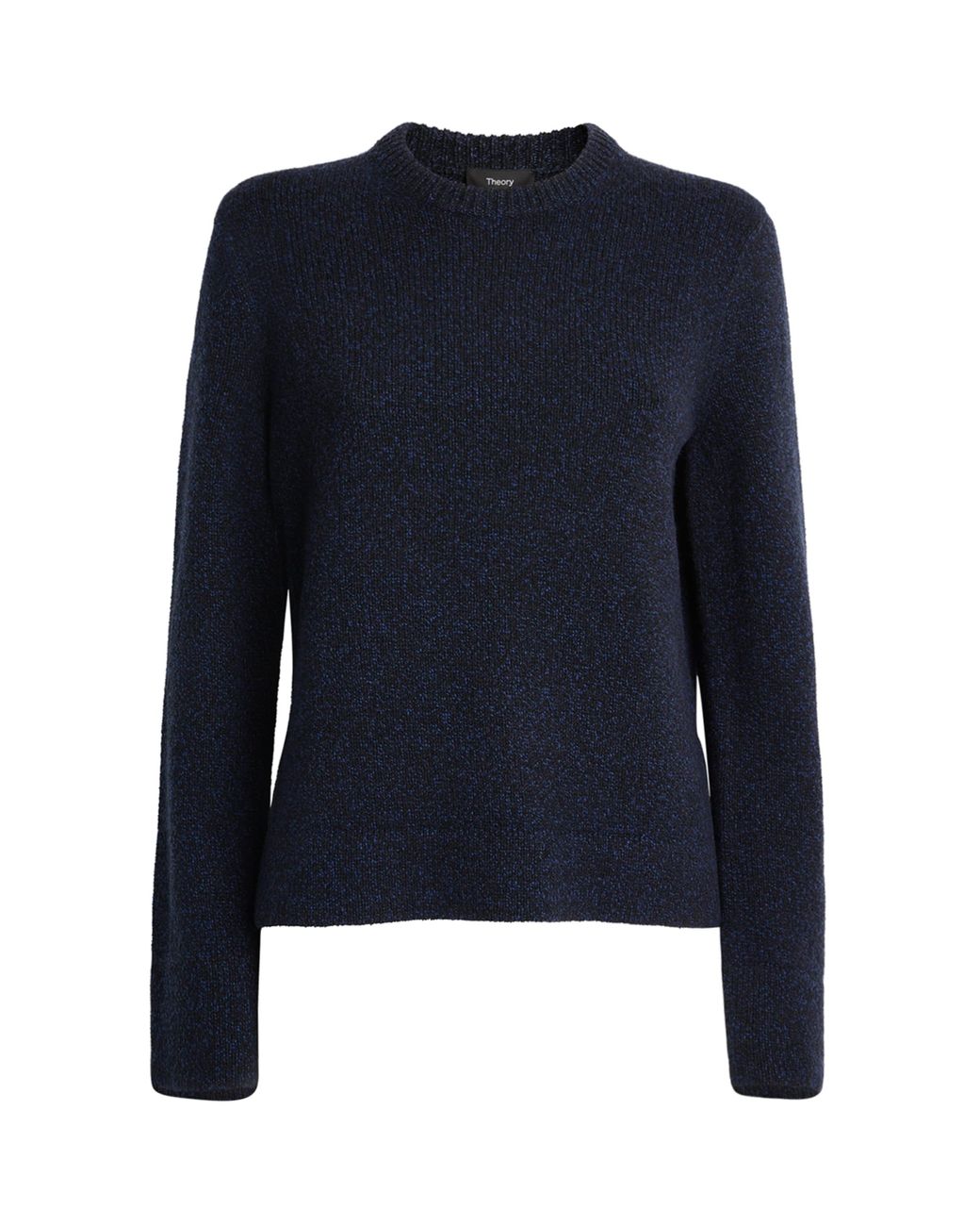 Theory Élange Side-Split Sweater in Blue | Lyst
