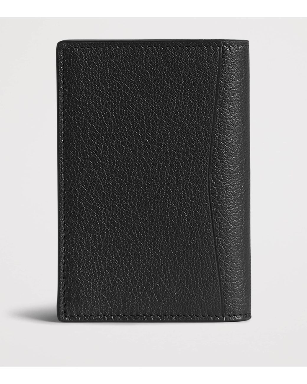 dunhill Goatskin Duke Fine Business Card Case in Black for Men | Lyst