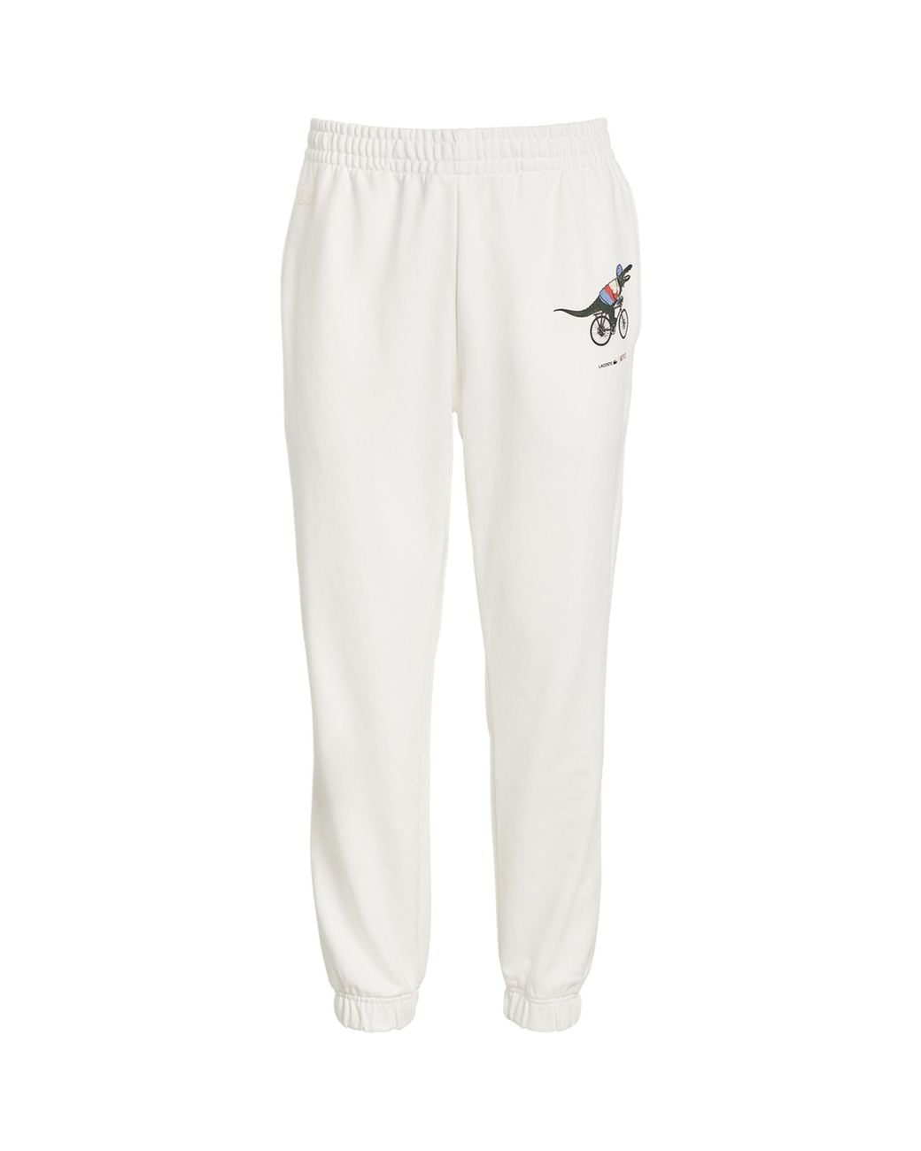 Lacoste X Netflix Sex Education Sweatpants In White For Men Lyst Uk 9746