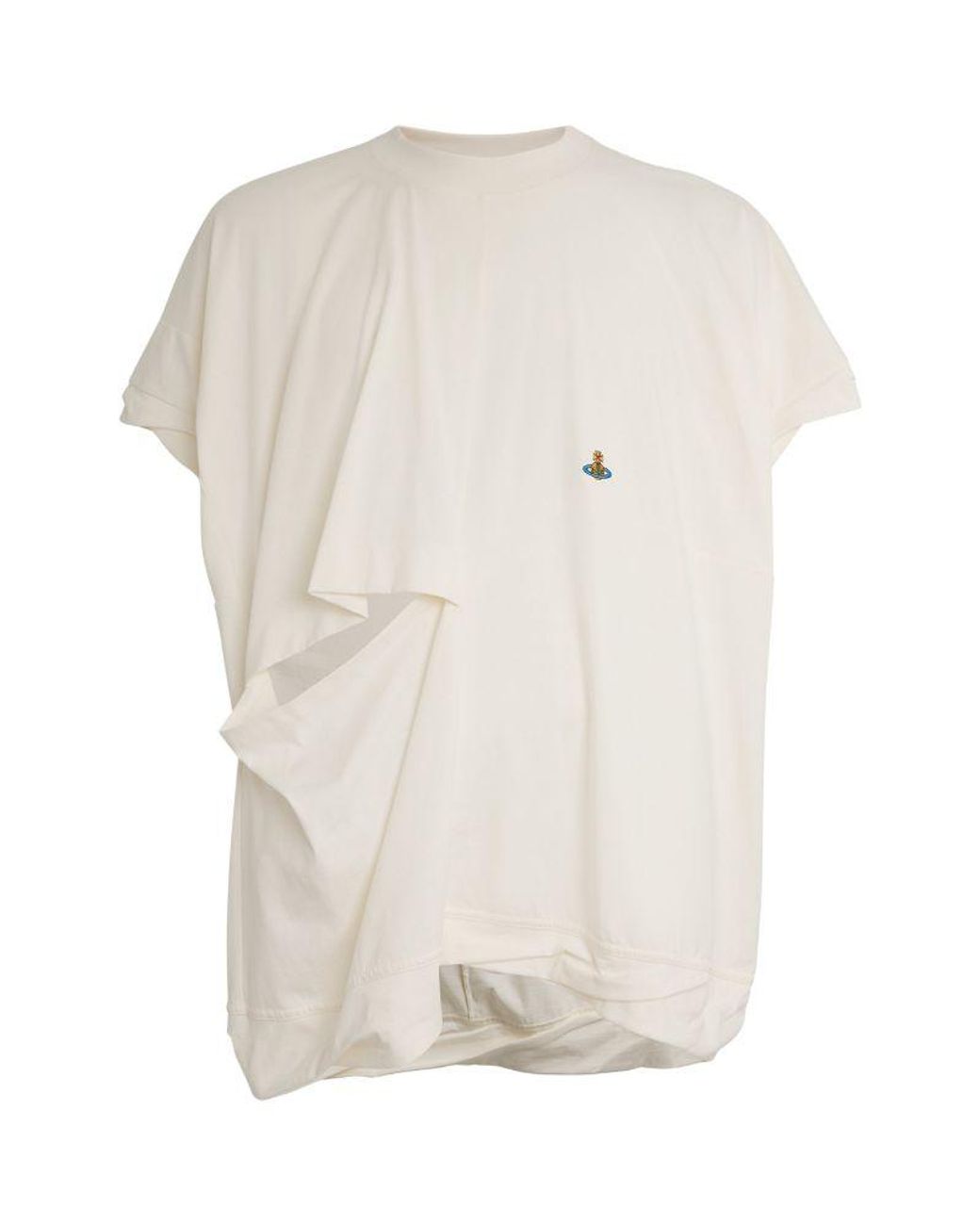 Vivienne Westwood Cut-Out Dolly Orb T-Shirt in White for Men | Lyst
