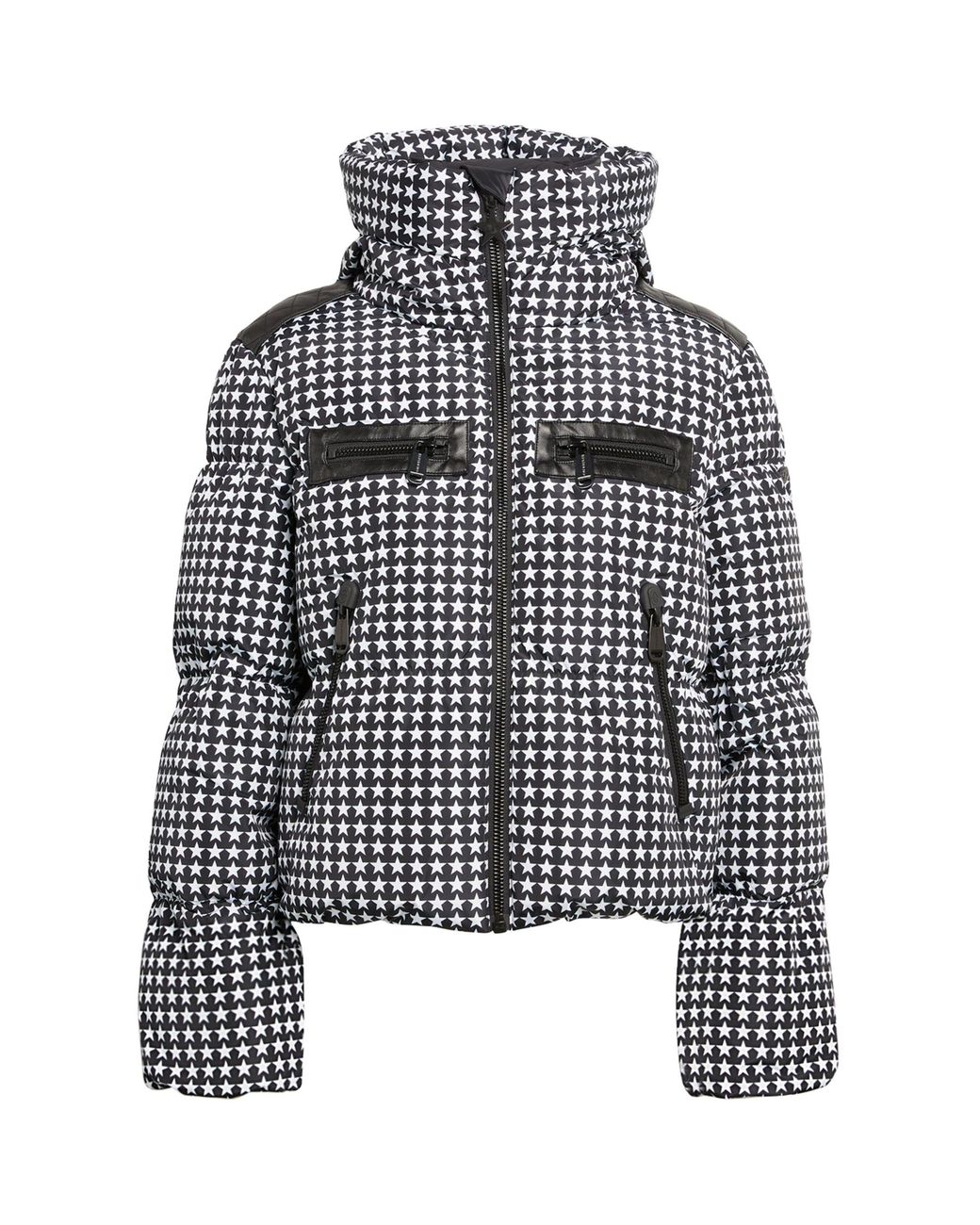 Goldbergh Track Ski Puffer Jacket in Grey | Lyst UK