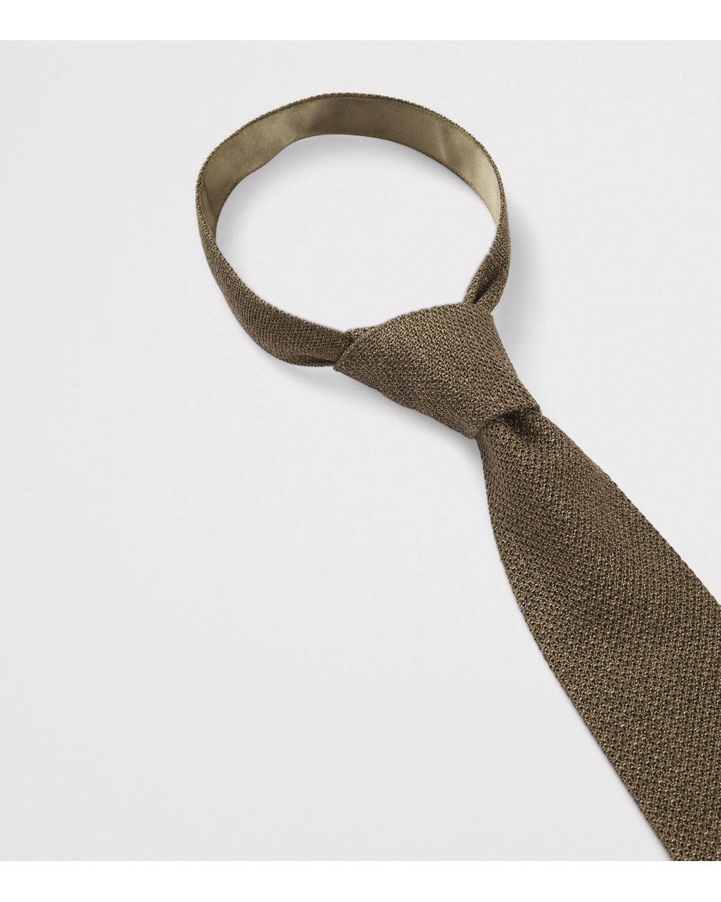 BOSS Silk Knitted Tie in Green for Men | Lyst