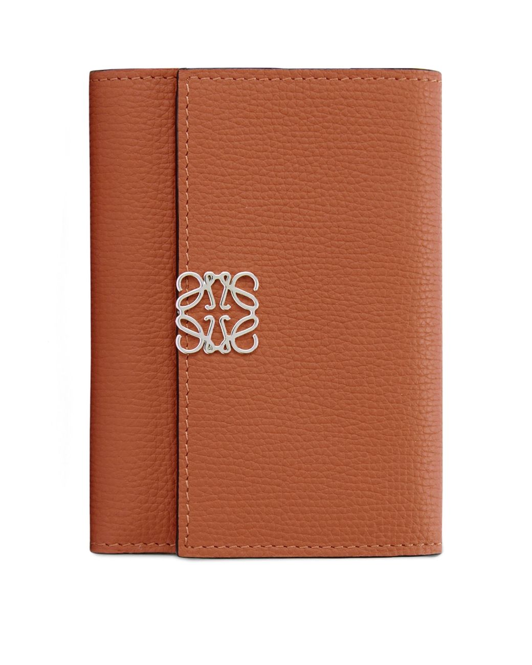 Loewe Leather Anagram Vertical Wallet in Brown | Lyst UK