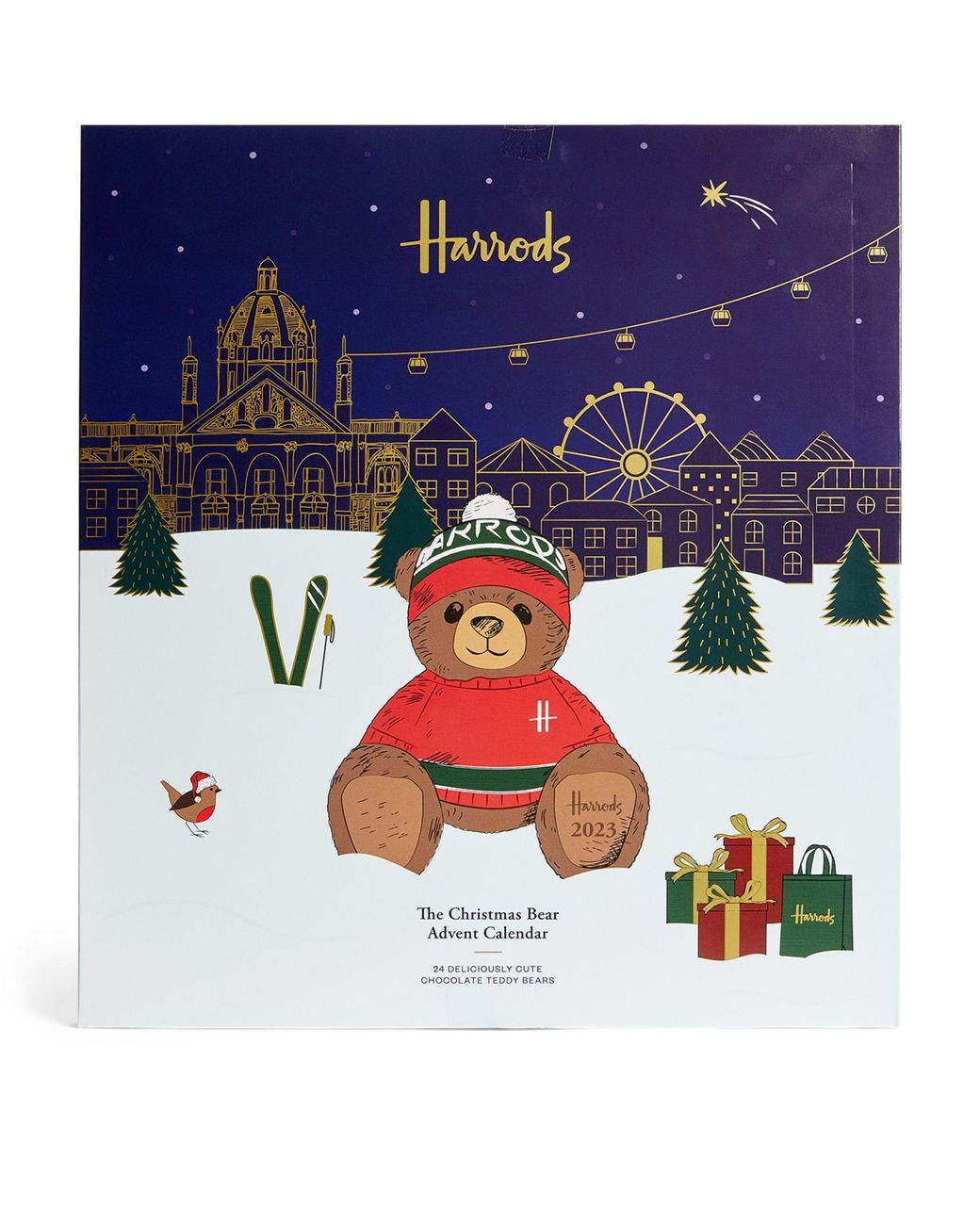 Harrods Henry The Bear Chocolate Advent Calendar (215g) in Blue | Lyst