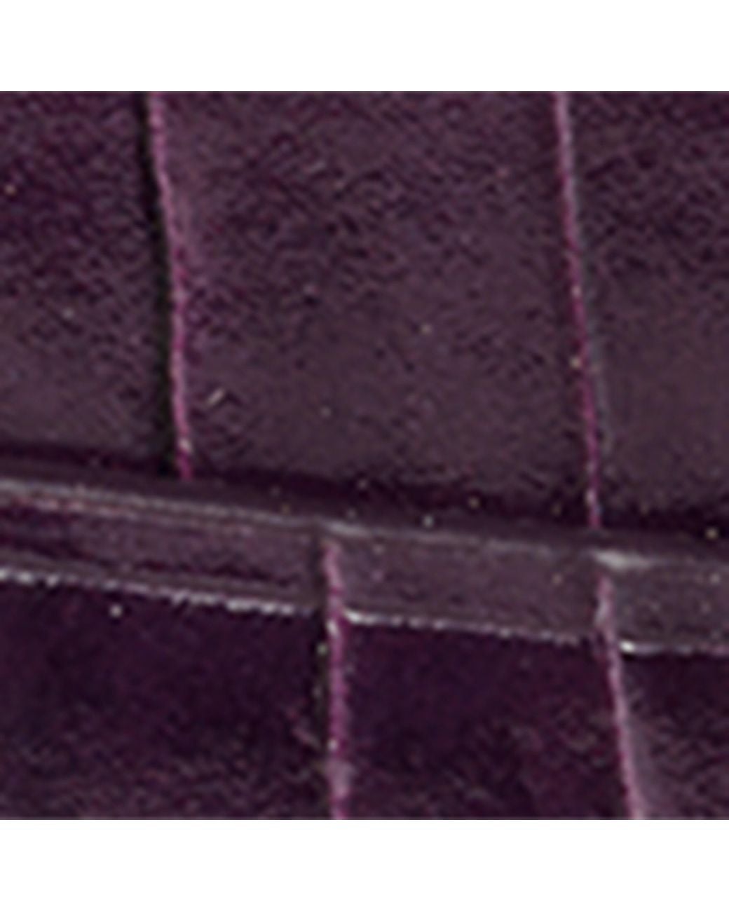 Aspinal of London Leather Croc-Embossed Slim Card Holder in Purple | Lyst