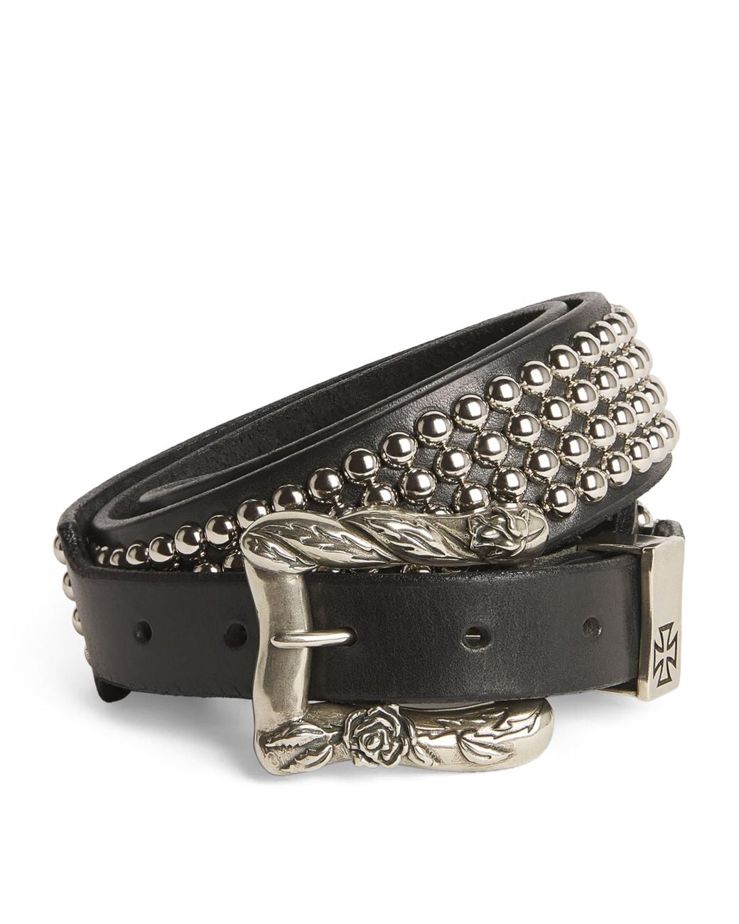 Enfants Riches Deprimes Studded Goodbye Johnny Belt in Black for Men | Lyst
