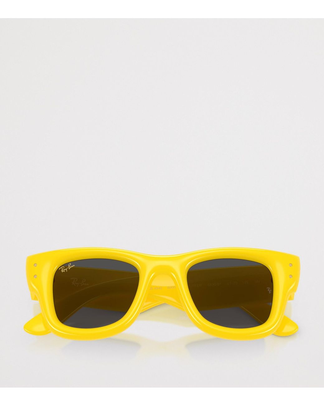Ray-Ban Nylon Puffer Square Wayfairer Sunglasses in Yellow | Lyst