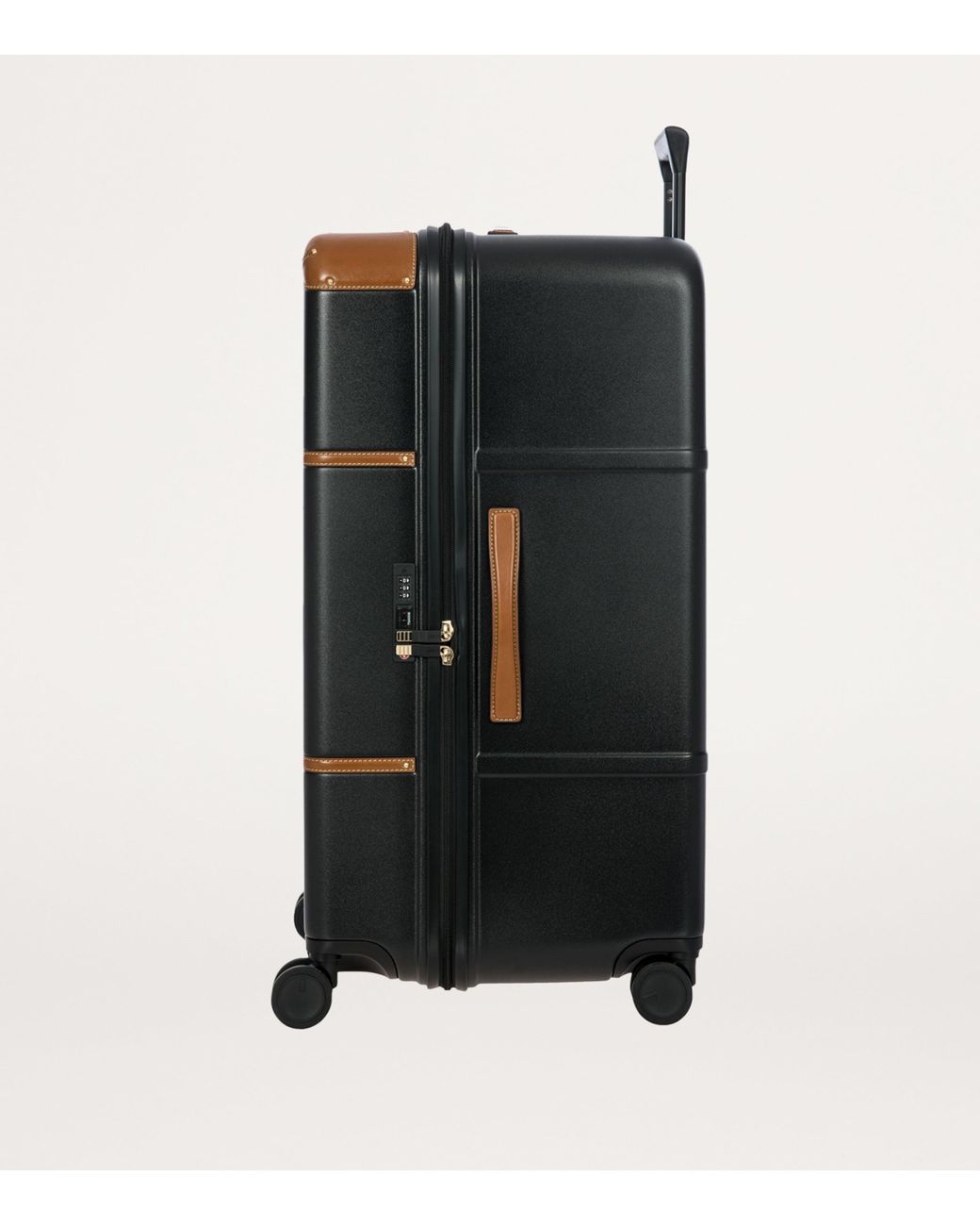 Bric's Retro Wheeled Trunk Suitcase in Black | Lyst