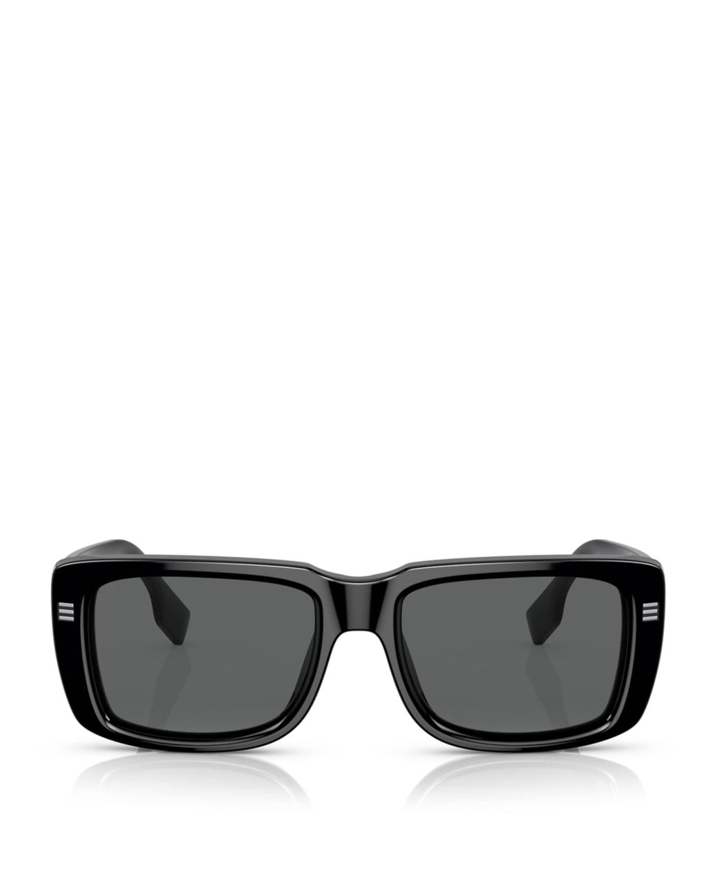 Burberry Rectangular Jarvis Sunglasses in Black for Men | Lyst UK